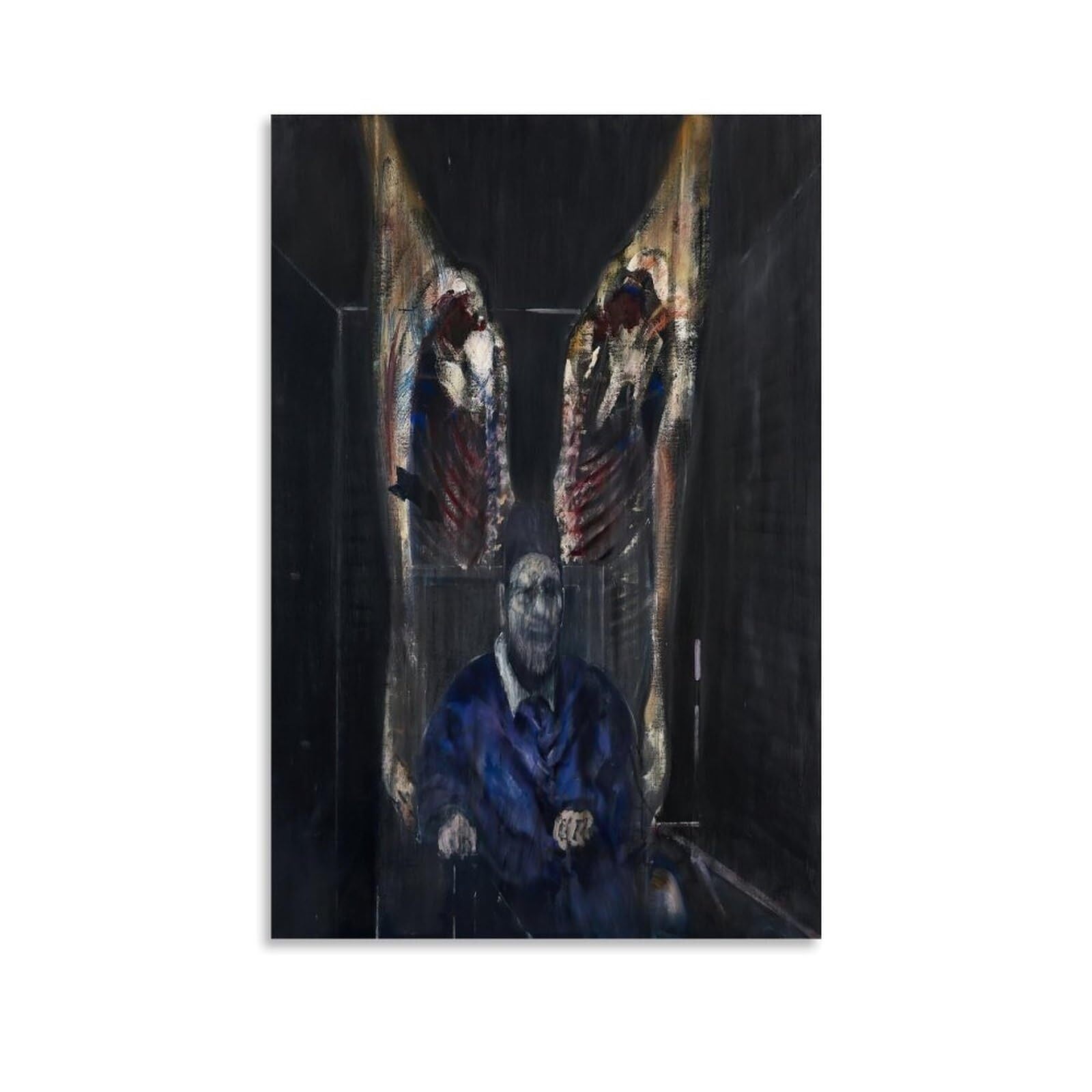 Figure with Meat by Francis Bacon Art Canvas Wall Art Posters On Canvas ...