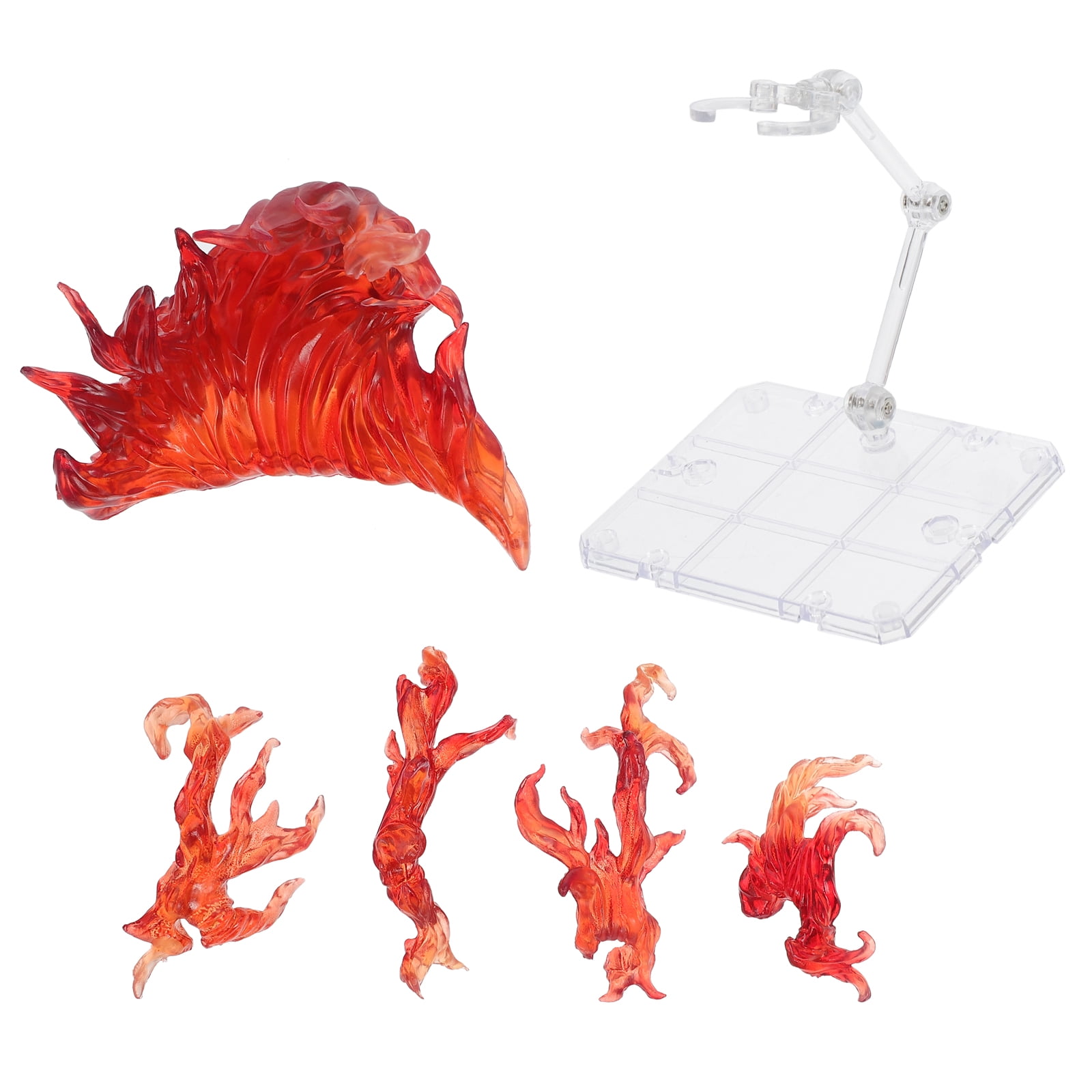 Figure Stand Monster Model Toy Holder Models Ornament Display Red ...