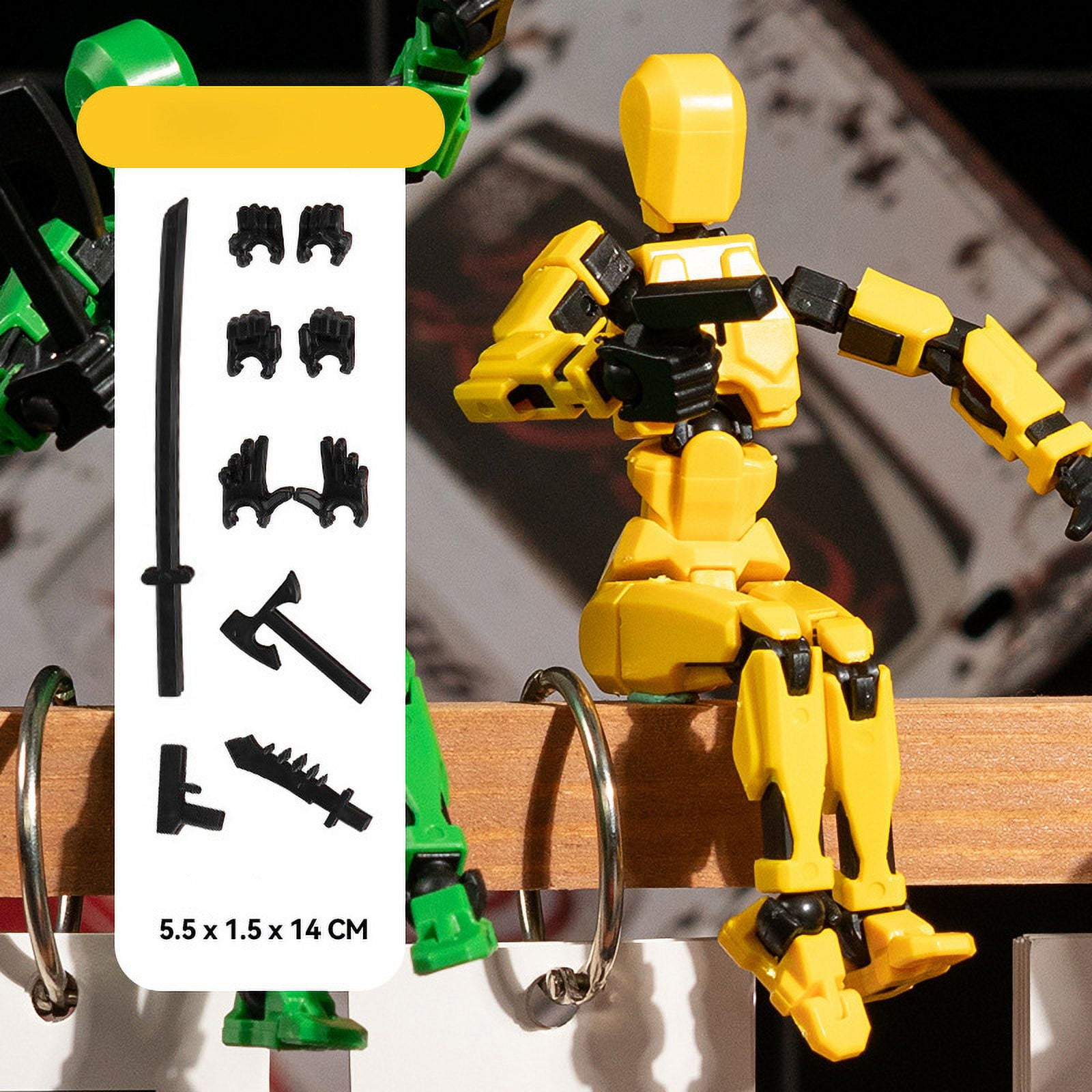 Figure Toys Dummy 3D Printed Movable Shapeshift Robot Action Figuras ...