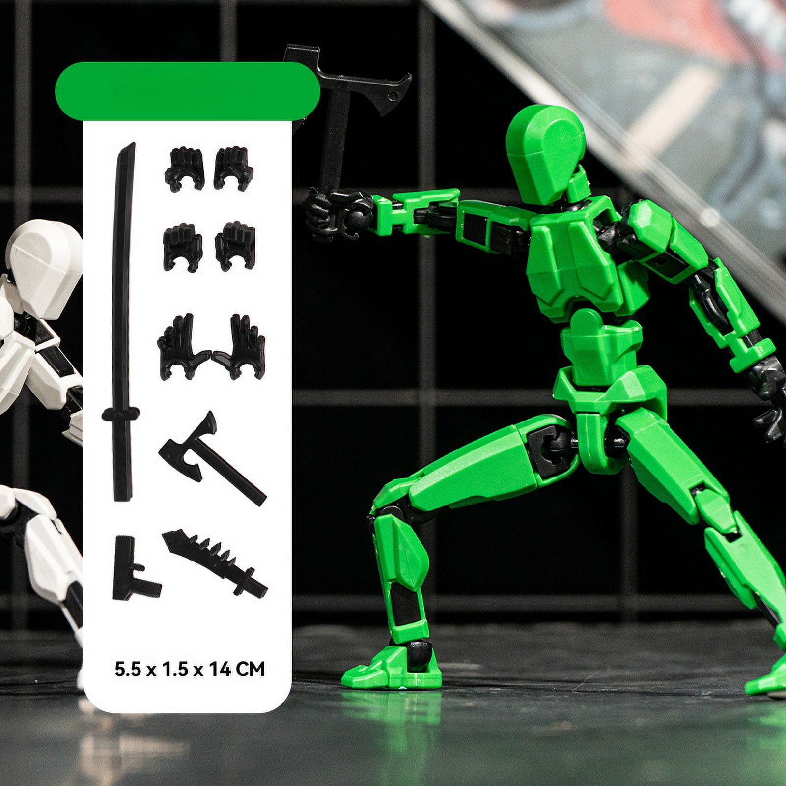 Figure Toys Dummy 3D Printed Movable Shapeshift Robot Action Figuras ...