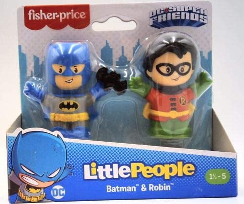 Figures Batman and Robin Dc Little People Set - Walmart.com