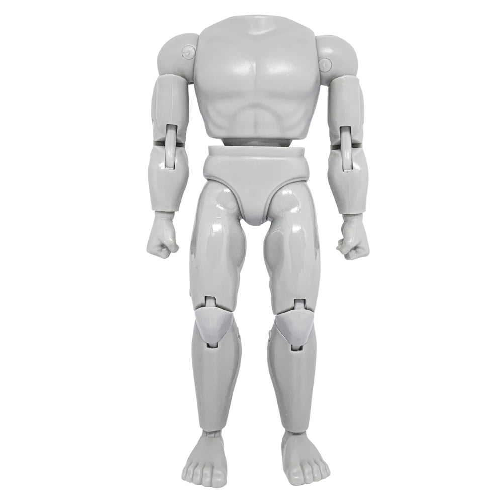 Figures Toy Company 8 Inch Type S Retro Muscular Body (Gray) - Walmart.com