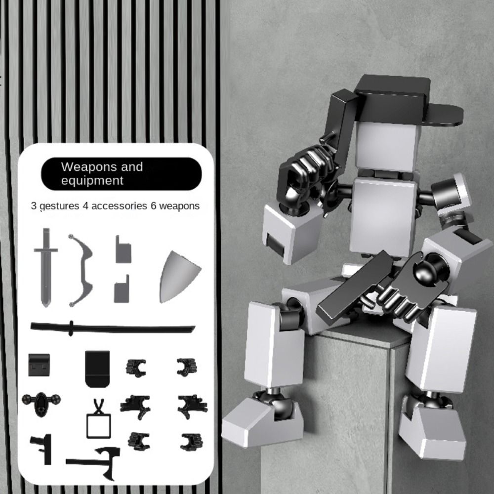Figures Toys Movable Robot Multi-Jointed Dummy 13 3D Printed Mannequin ...