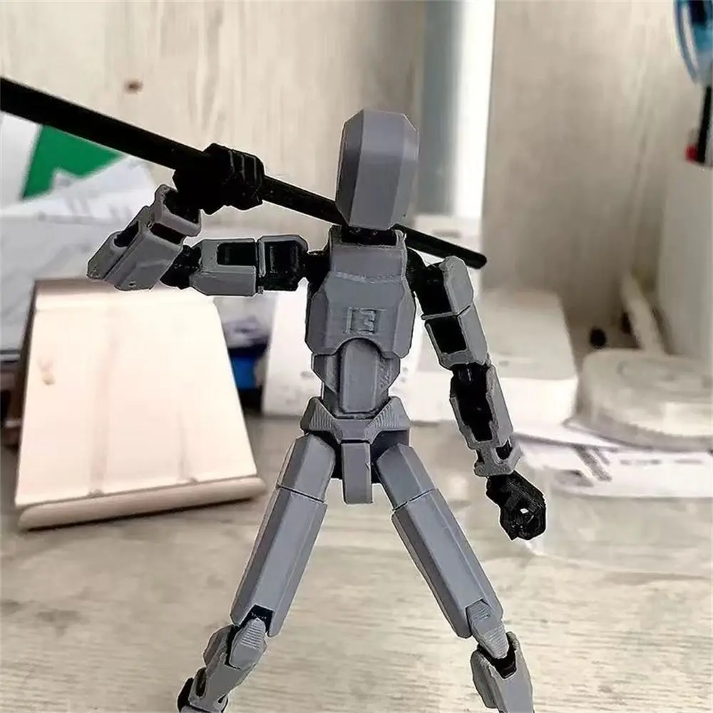 Figures Toys Movable Robot Multi-Jointed Dummy 13 3D Printed Mannequin ...