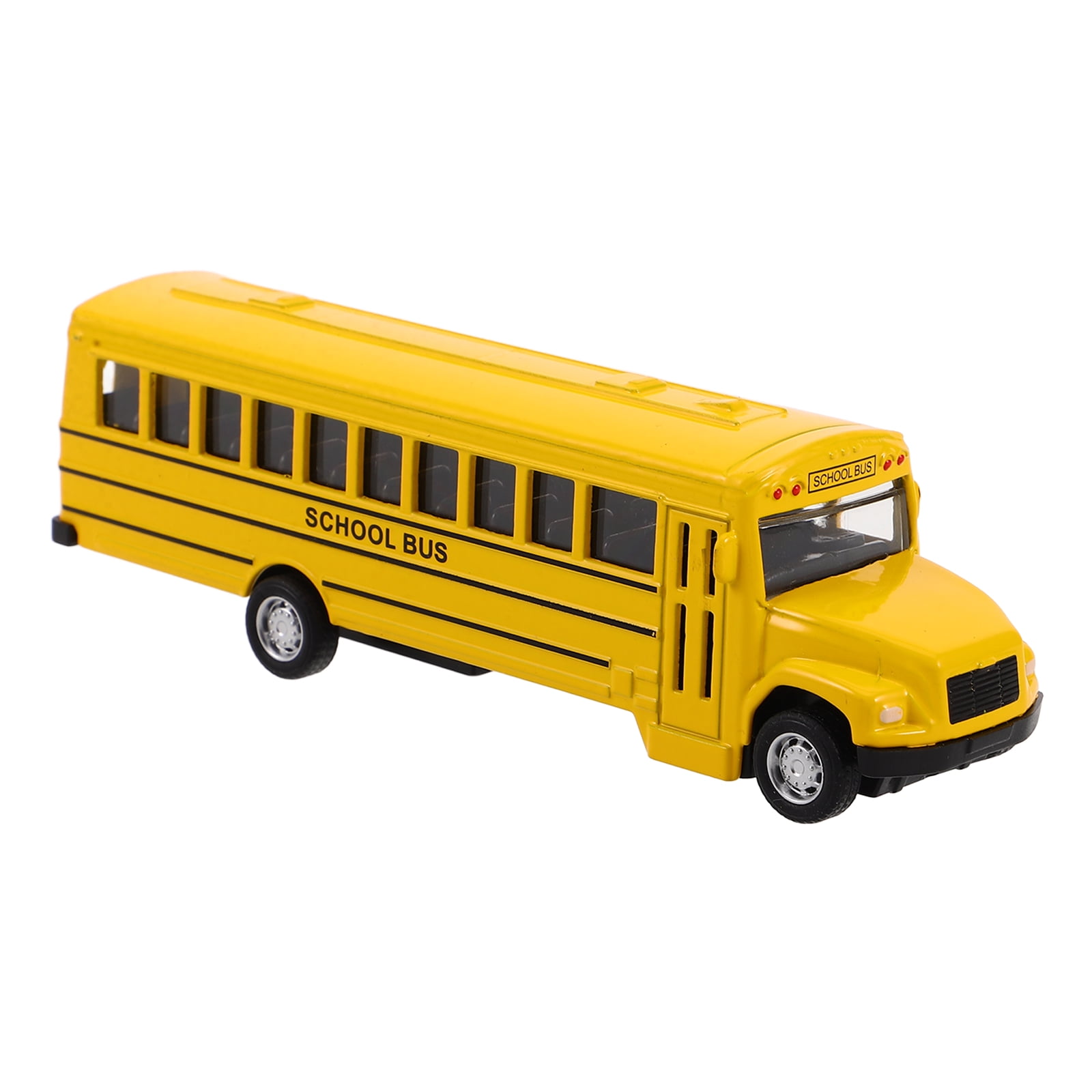 Figurine Decoration Space Figurines School Bus Toy Campus - Walmart.com