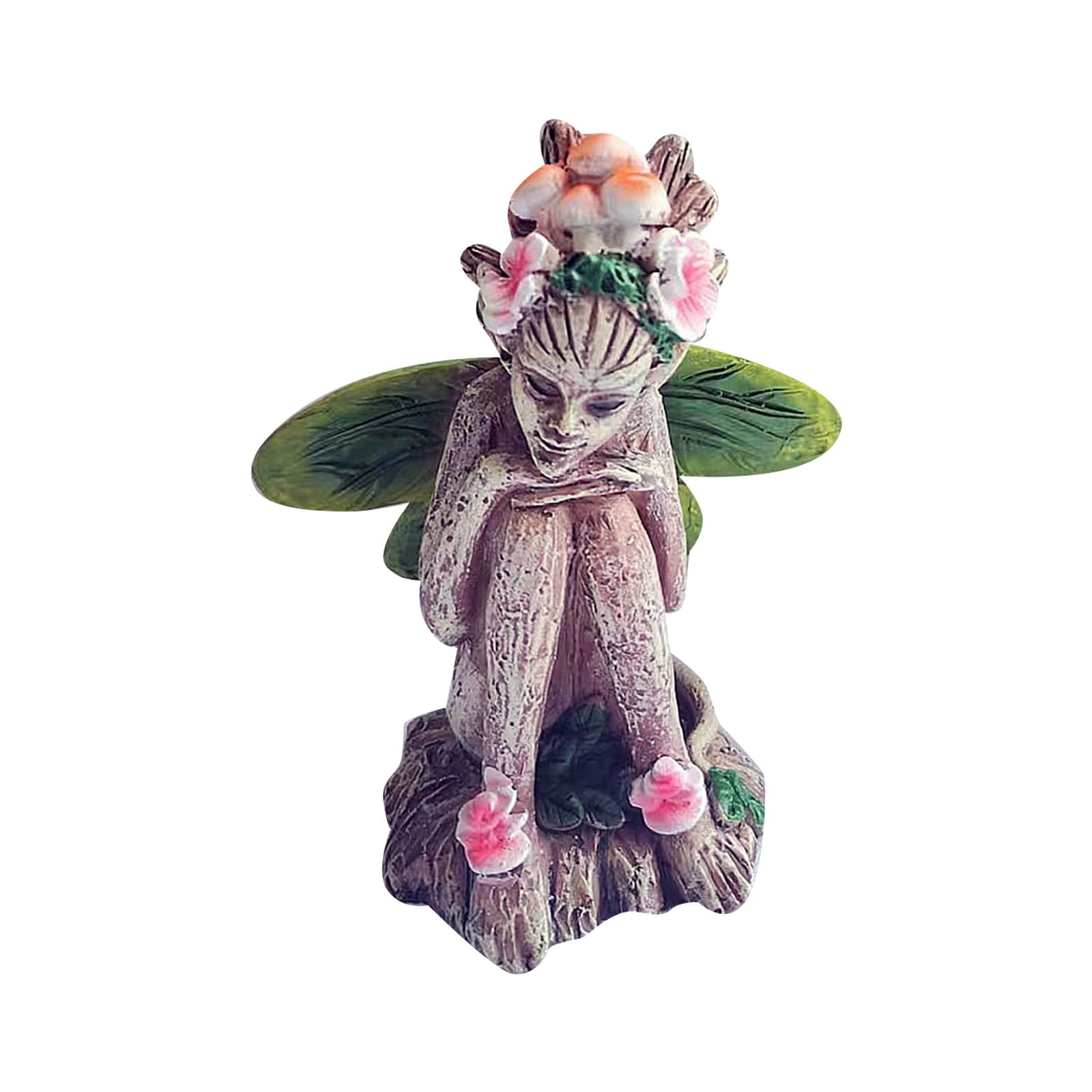 Figurine Fairy Tree - Unique Outdoor/Indoor Decor, Resin Material ...