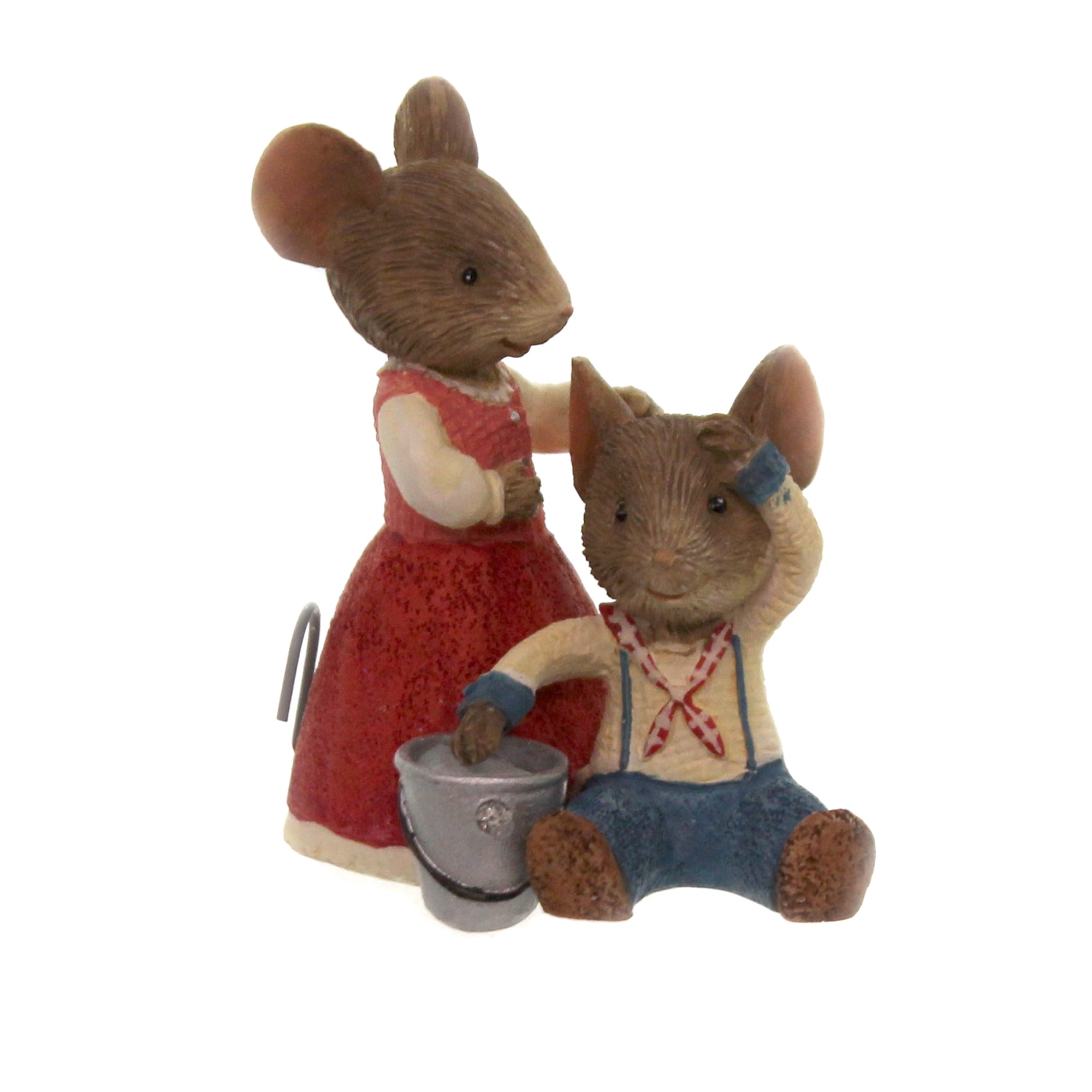 Figurine JACK & JILL MOUSE Polyresin Tails With Heart 6005746 - Walmart.com