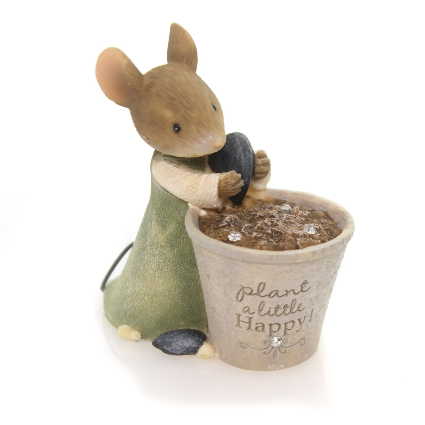 Figurine Mouse Planting Seeds Polyresin Garden Hope Gardener 4055897 ...