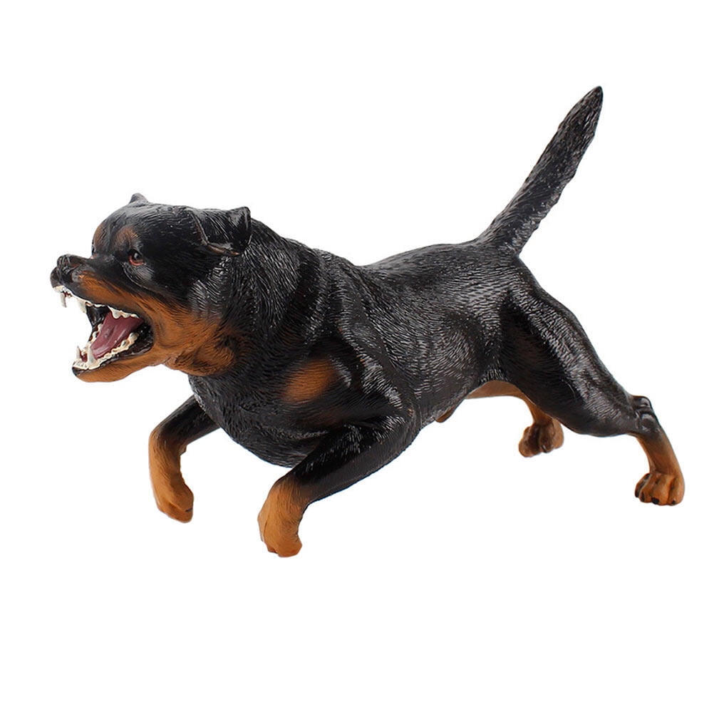 Figurines Animal Dog Figurine Miniature Animals Statue Figure ...