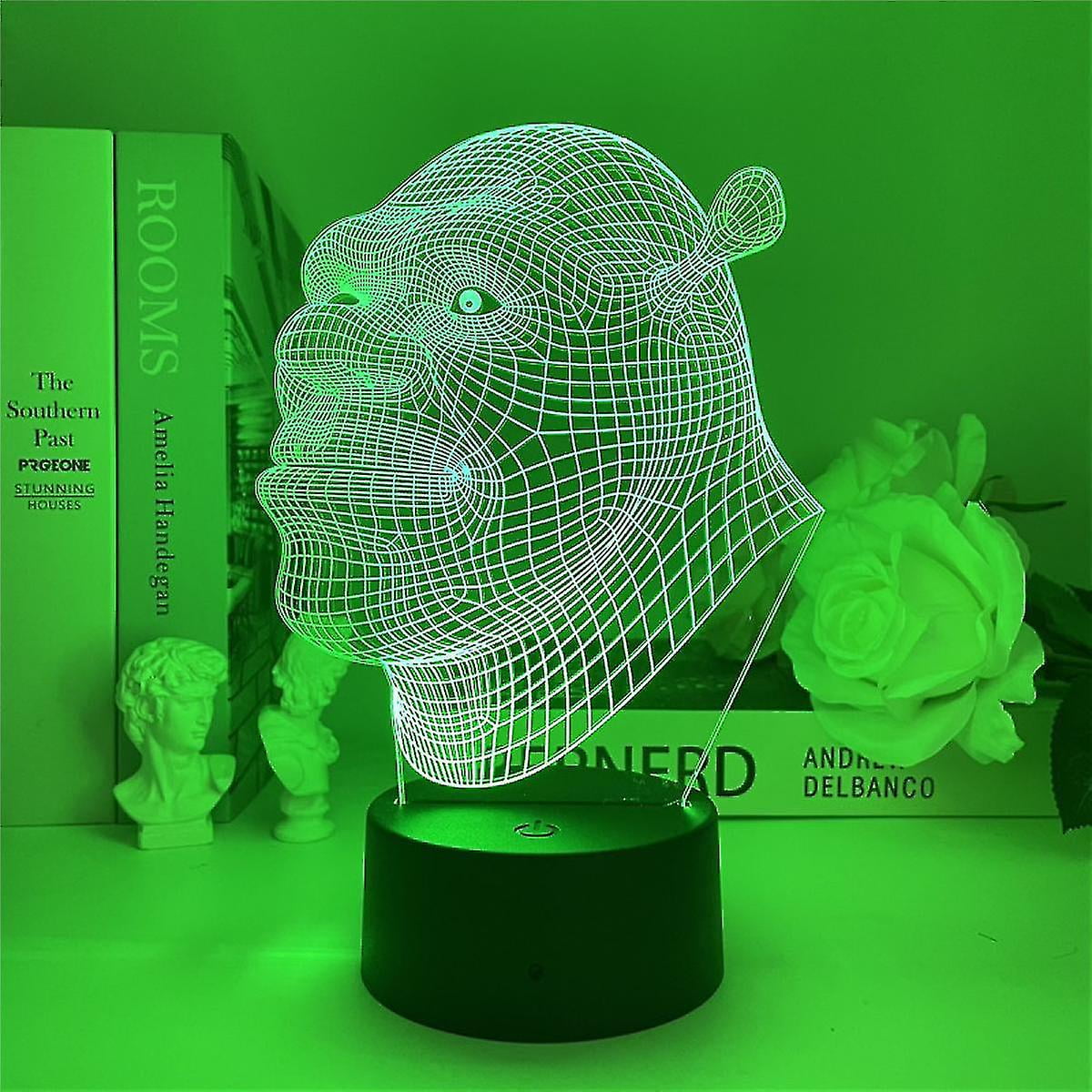 Figurines - Shrek 2 Movie Action Figure - 3d Illusion Led Shrek Forever ...