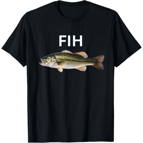 Fih Meme Funny Misspelled Fish Mens T-Shirt - Walmart.com