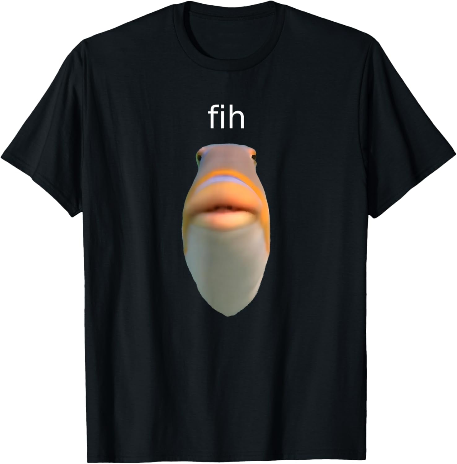 Fih Meme Shirt “Fih” Funny Misspelled Fish Meme T-Shirt Shirts - Walmart.com