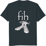Fih Shoes Fish Funny Misspelled Fish Meme Fih Calling Humor Unisex T ...