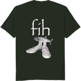 Fih Shoes Fish Funny Misspelled Fish Meme Fih Calling Humor Unisex T ...