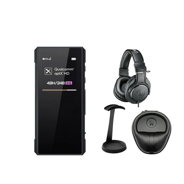 FiiO BTR7 Headphone Amp Bluetooth Receiver High-Resolution with Headphone Bundle - Walmart ...