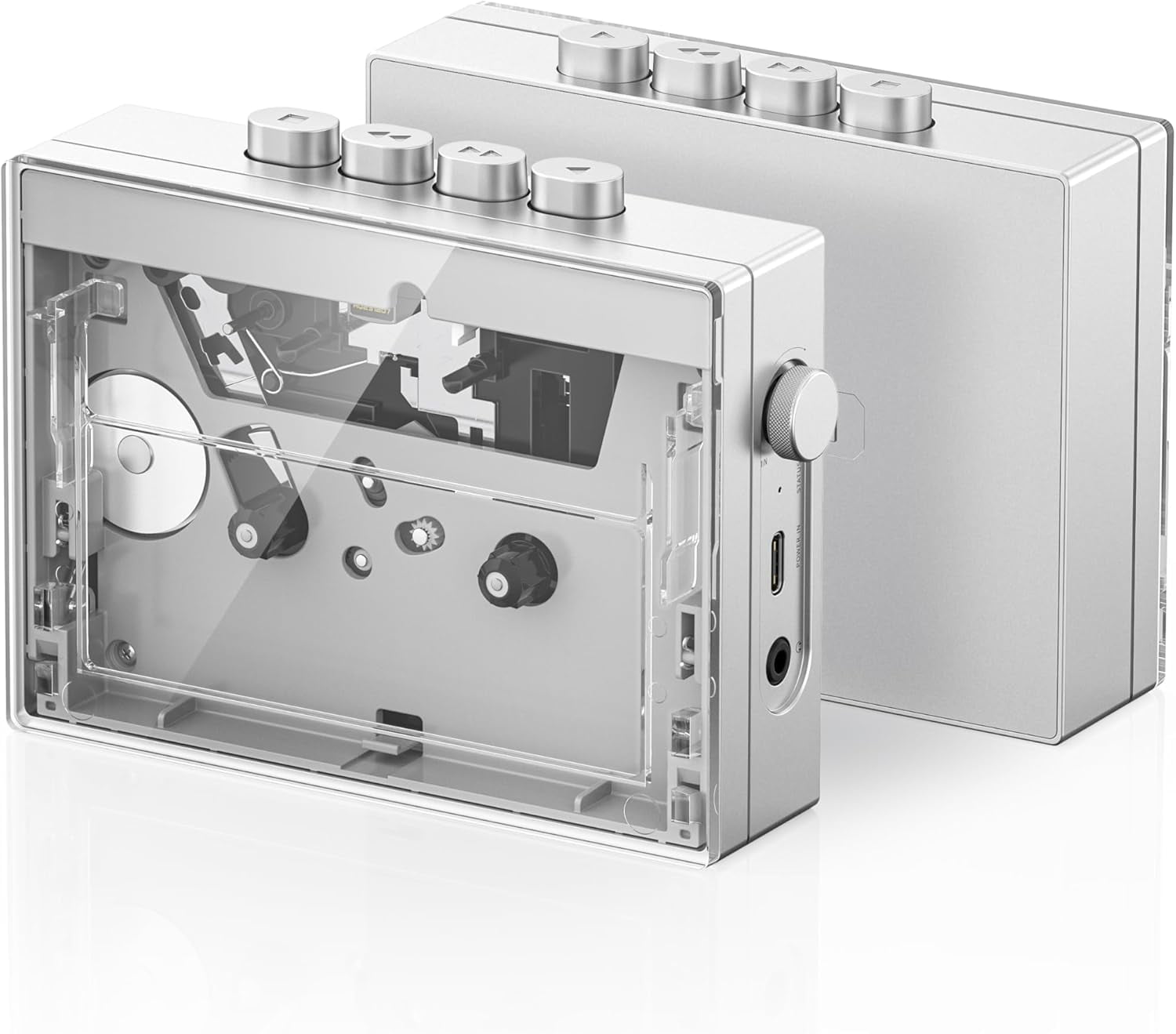 FiiO CP13 Cassette Player (Transparent) - Walmart.com