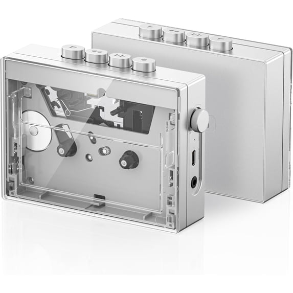 FiiO, Cassette Player, CP13, Transparent with Aluminium Alloy Body ...