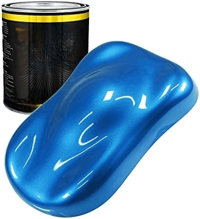 - Fiji Blue Metallic Acrylic Enamel Auto Paint - Gallon Paint Color ...