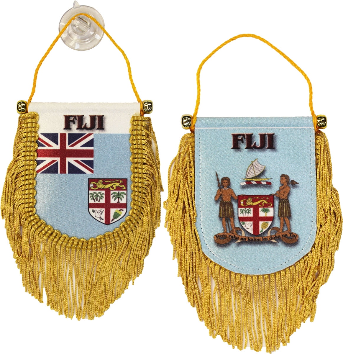 Fiji Window Hanging Flag (Shield) - Walmart Business Supplies