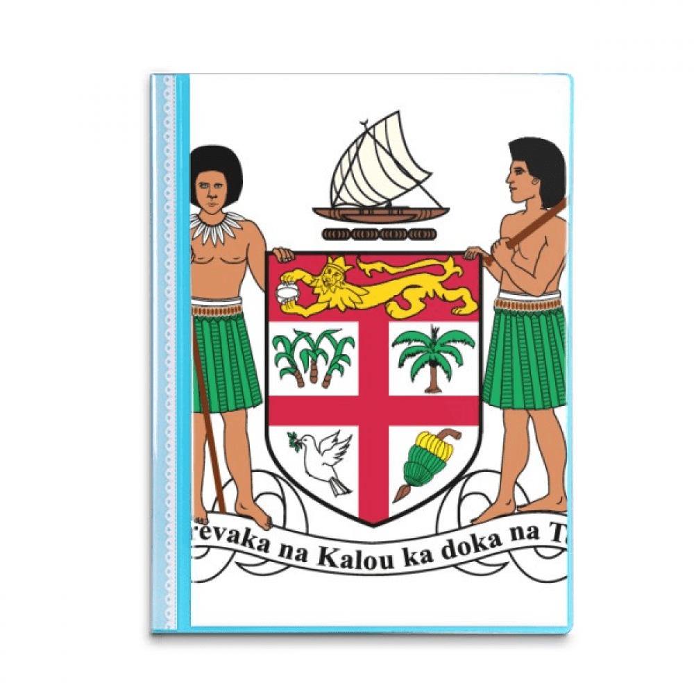 Fijil Oceania National Emblem Book Sheet Protectors Portfolio Binder ...