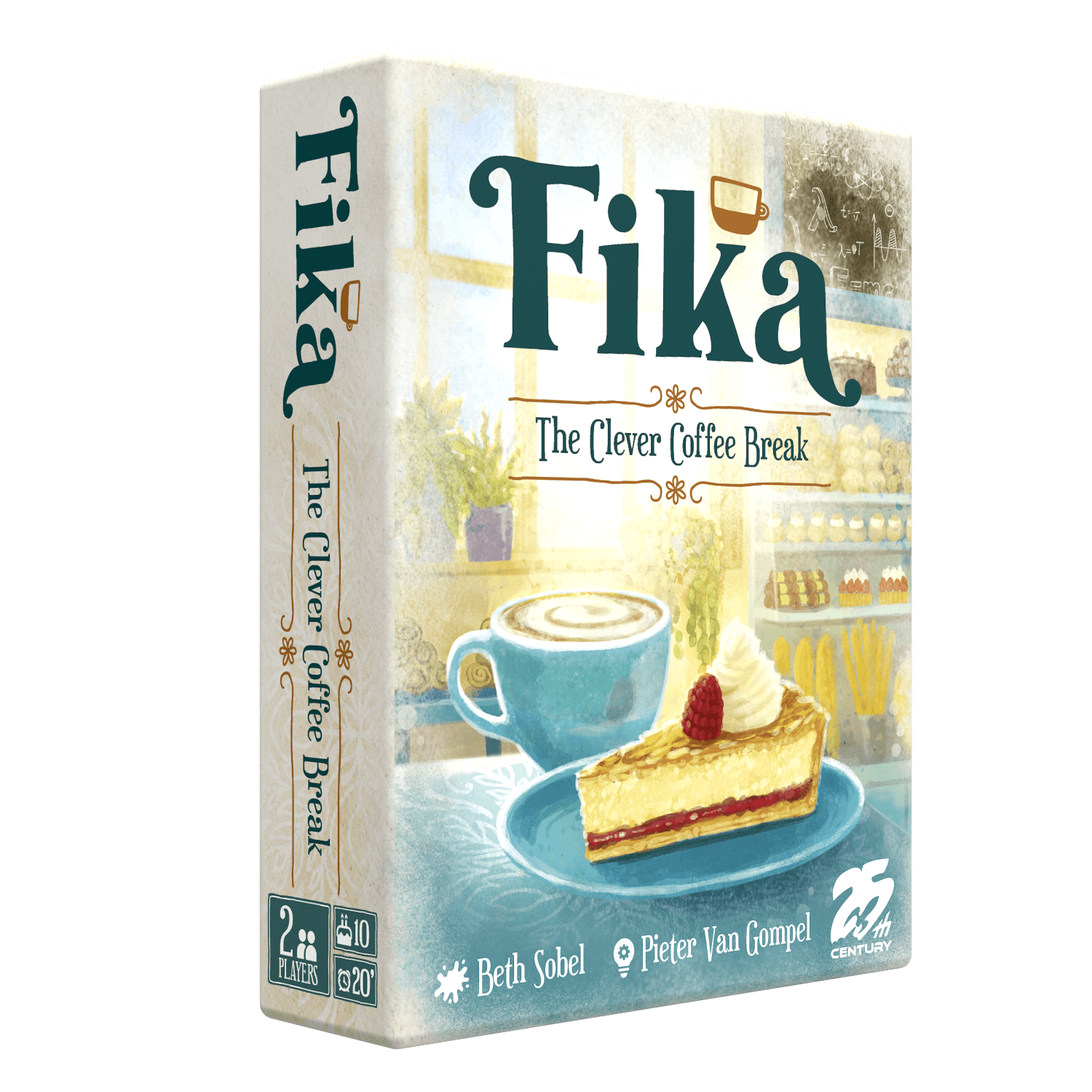 Fika , Two Player Coffee Shop Themed Strategy Card Game - 25th Century Games - Walmart.com