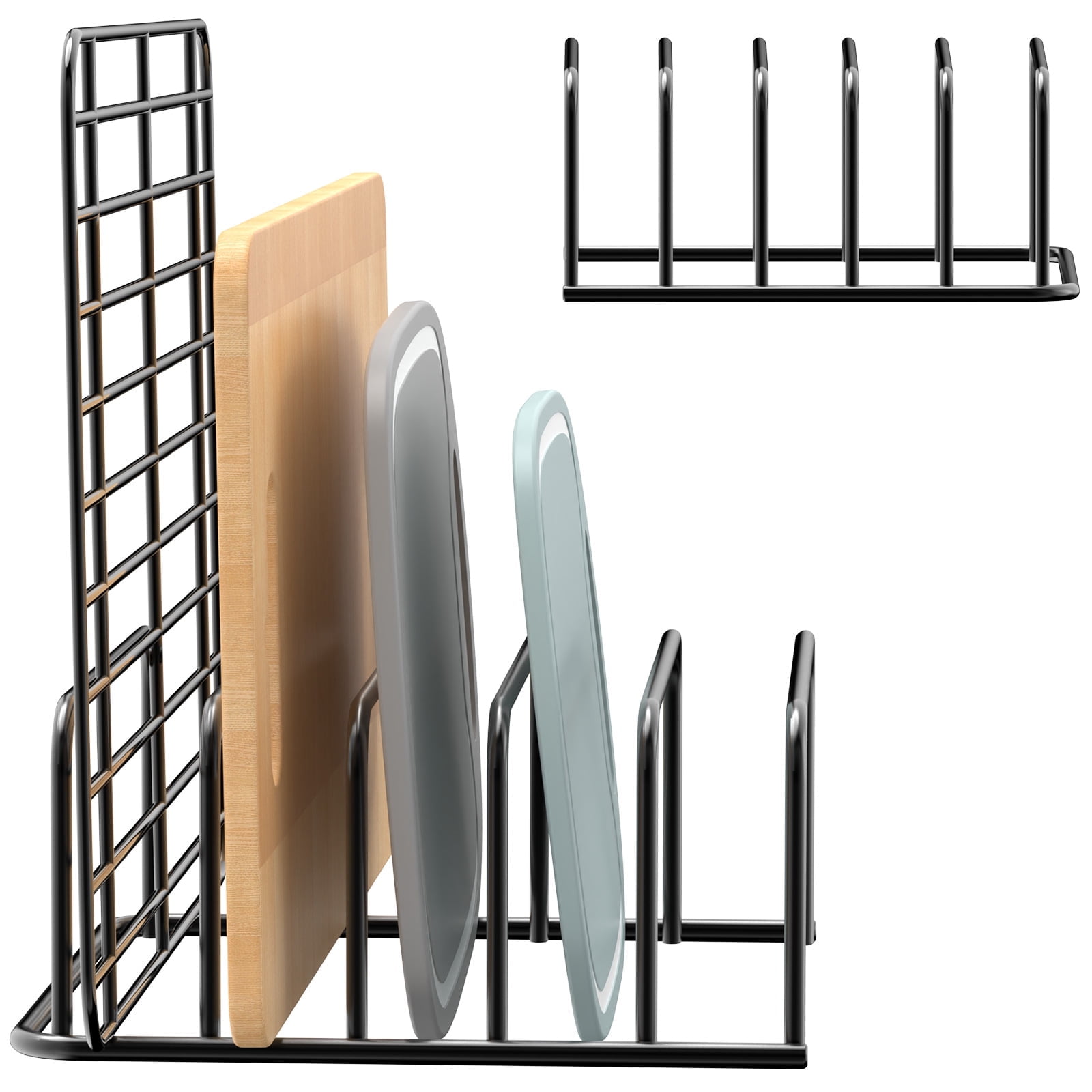Fikoksol Cutting Board Organizer, 1Pcs 5 Slot 1.2in Wide Cutting Board ...