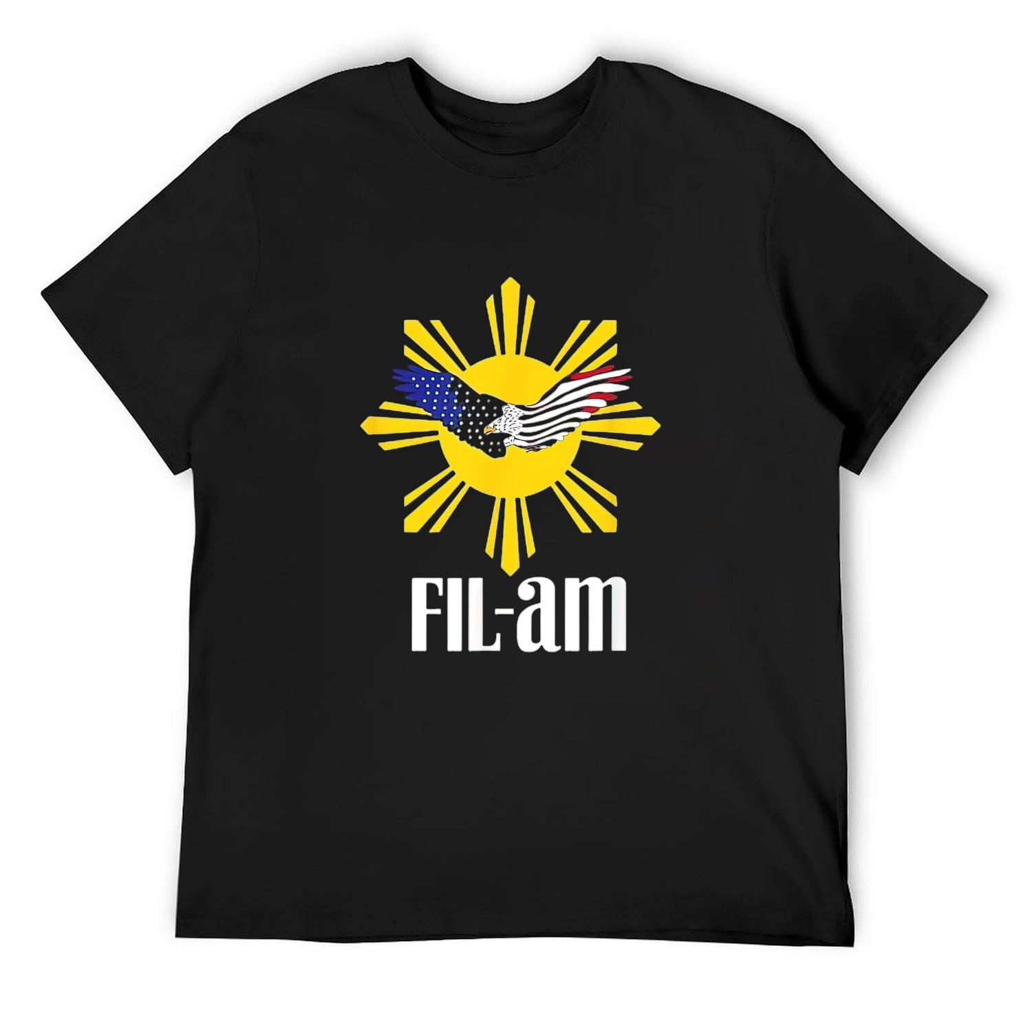 Fil-Am patriotic Wear for Filipino Americans who have pride T-Shirt ...