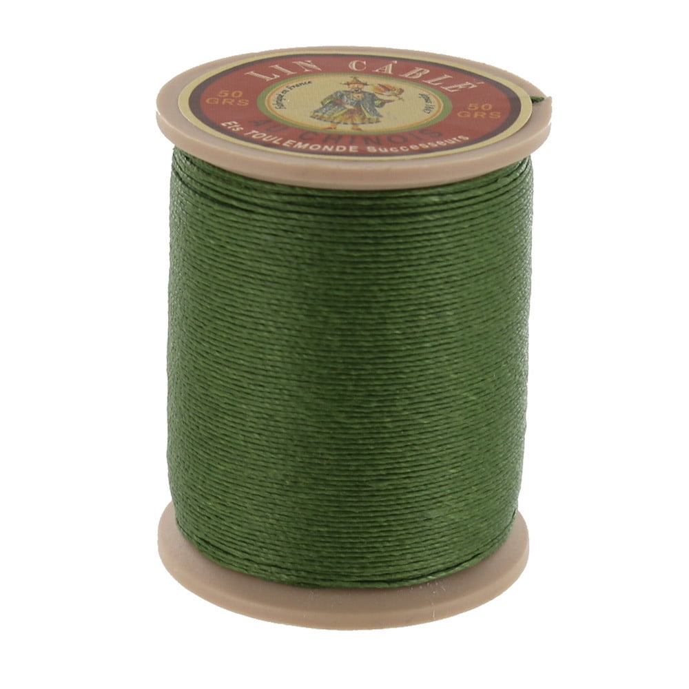 Fil Au Chinois Lin Cable, Waxed Linen Thread, Chartreuse (735 ...