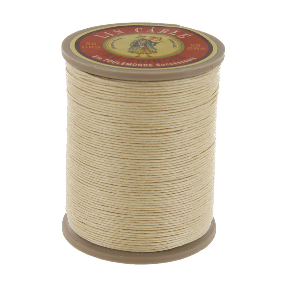 Fil Au Chinois Lin Cable, Waxed Linen Thread, Ecru (571) - Walmart.com