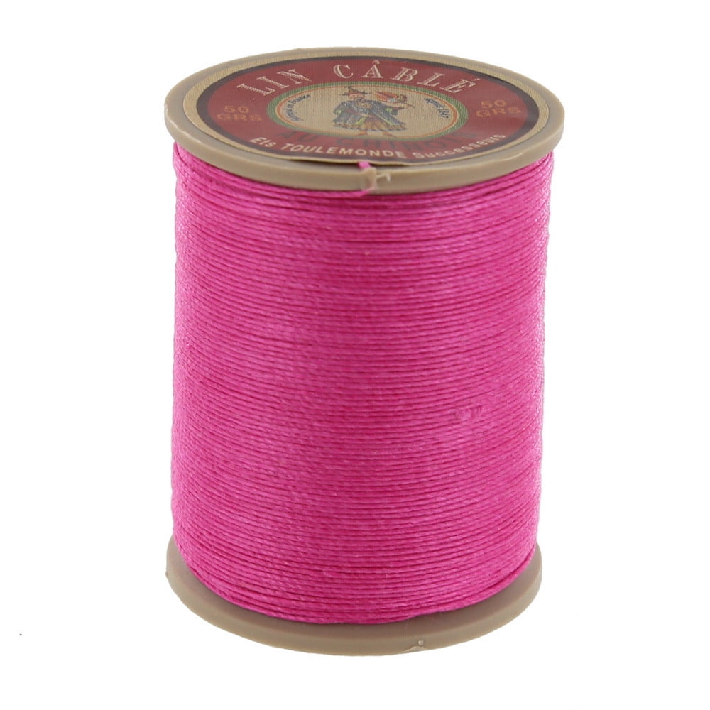 Fil Au Chinois Lin Cable, Waxed Linen Thread, Peony (125) - Walmart.com