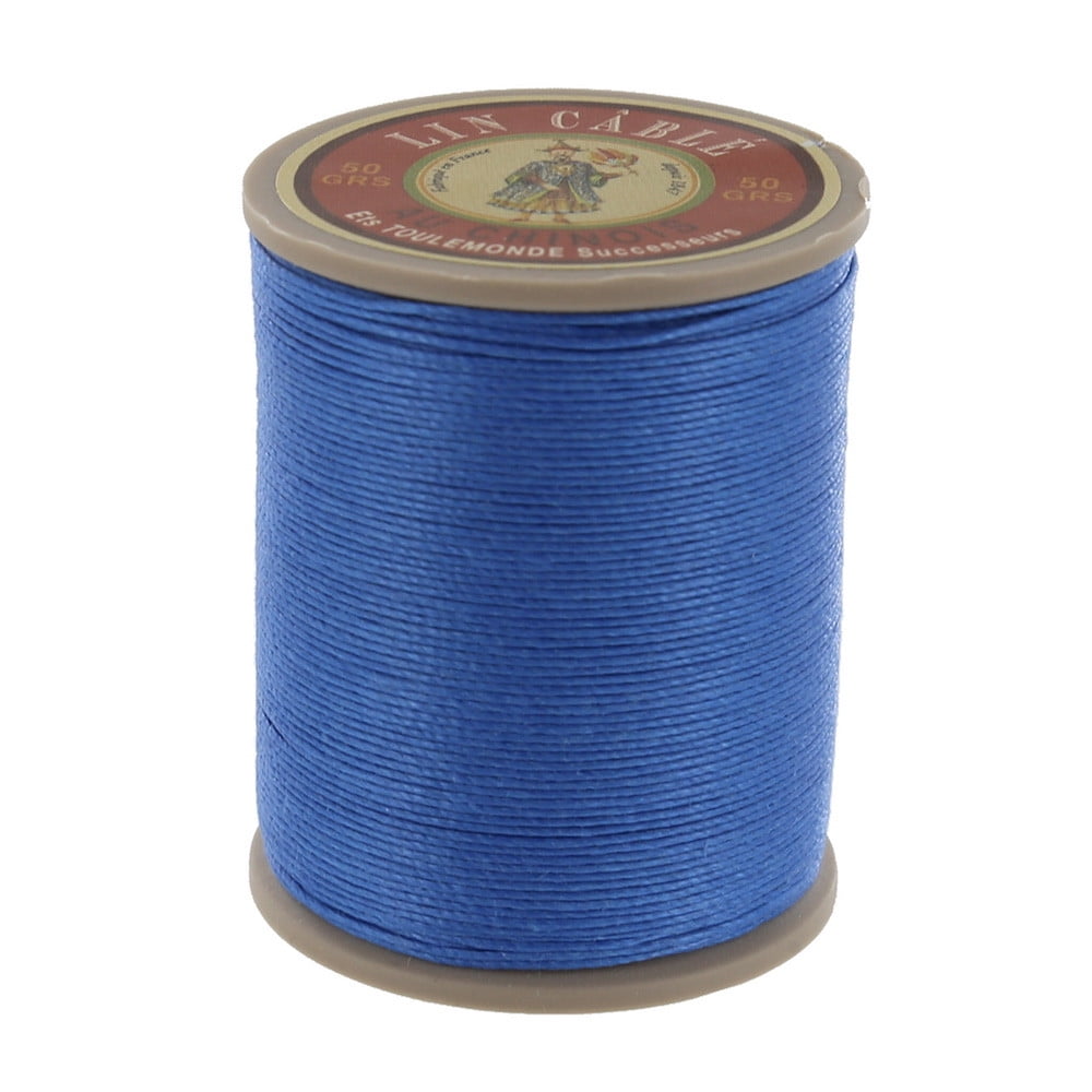 Fil Au Chinois Lin Cable, Waxed Linen Thread, Royal Blue (665 ...