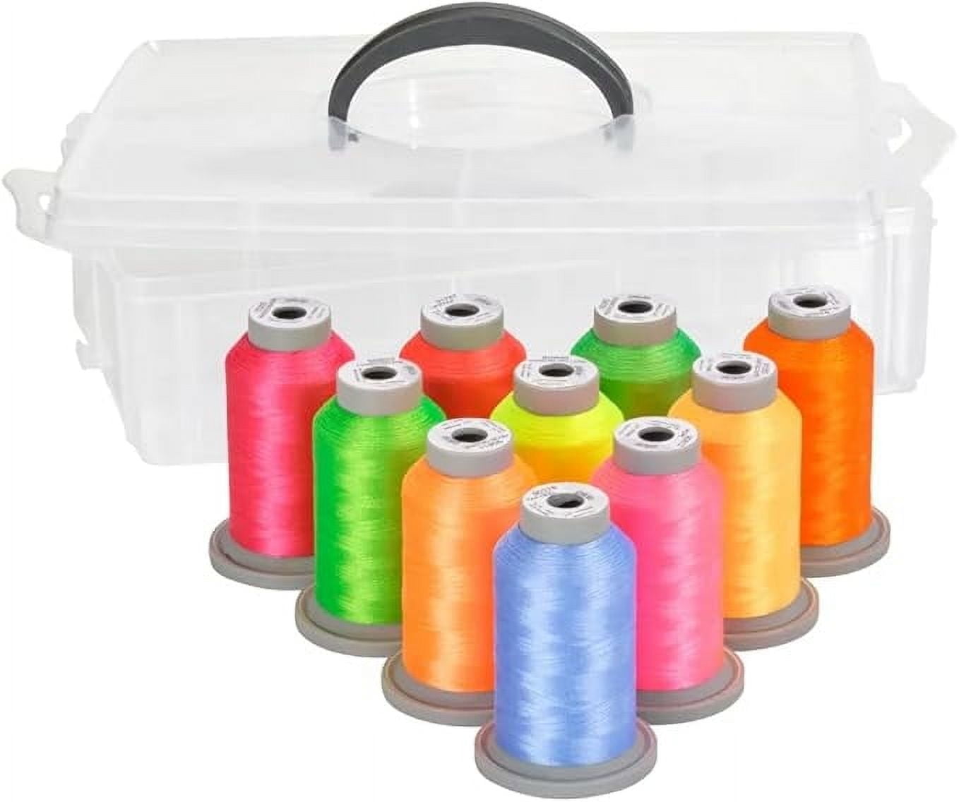 Fil-Tec Glide The Glow Collection - 10 Colors Set - 1,100yds Each No ...