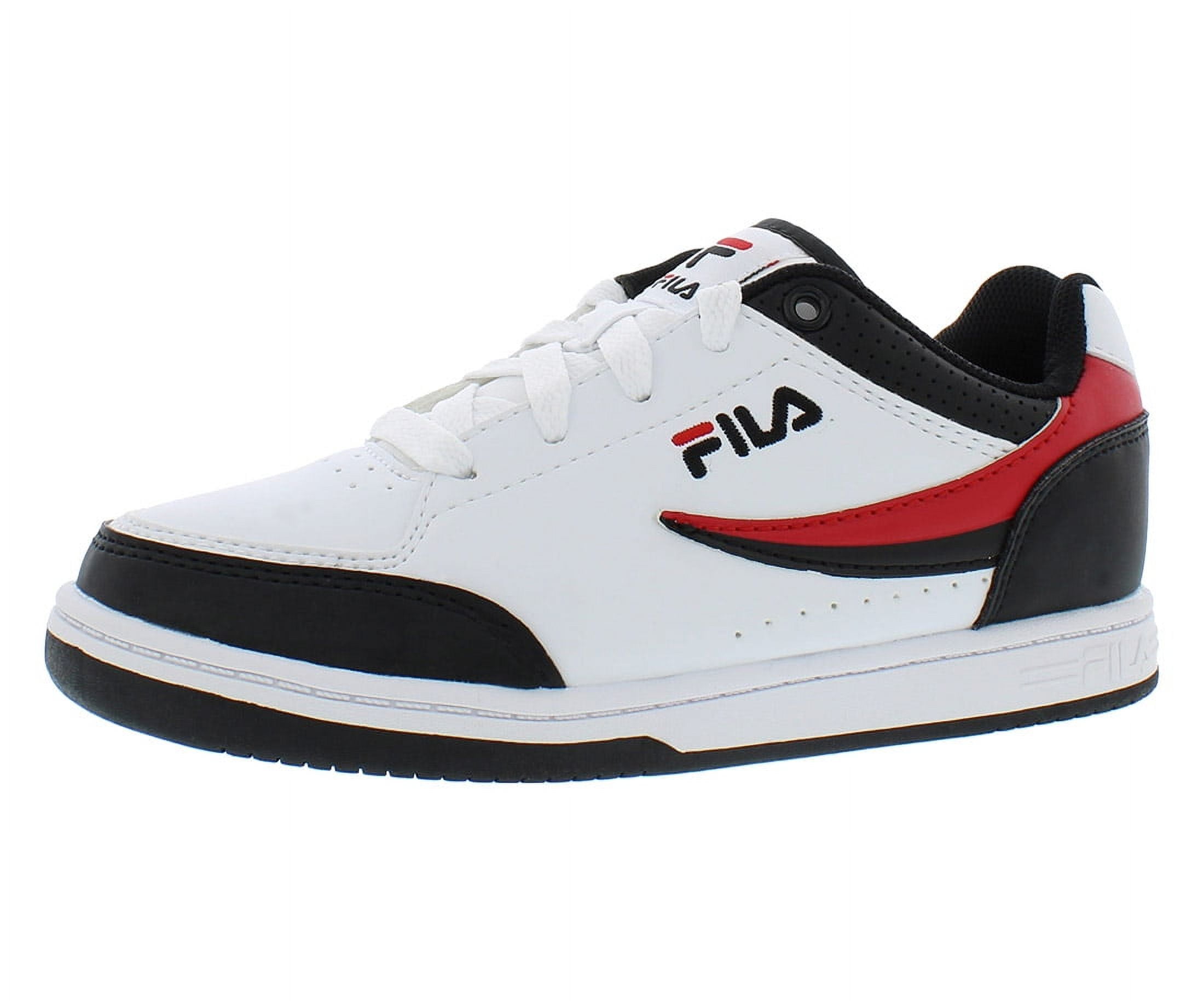 Fila Bbn 92 Boys Shoes Size 3, Color: White/Black/Red - Walmart.com