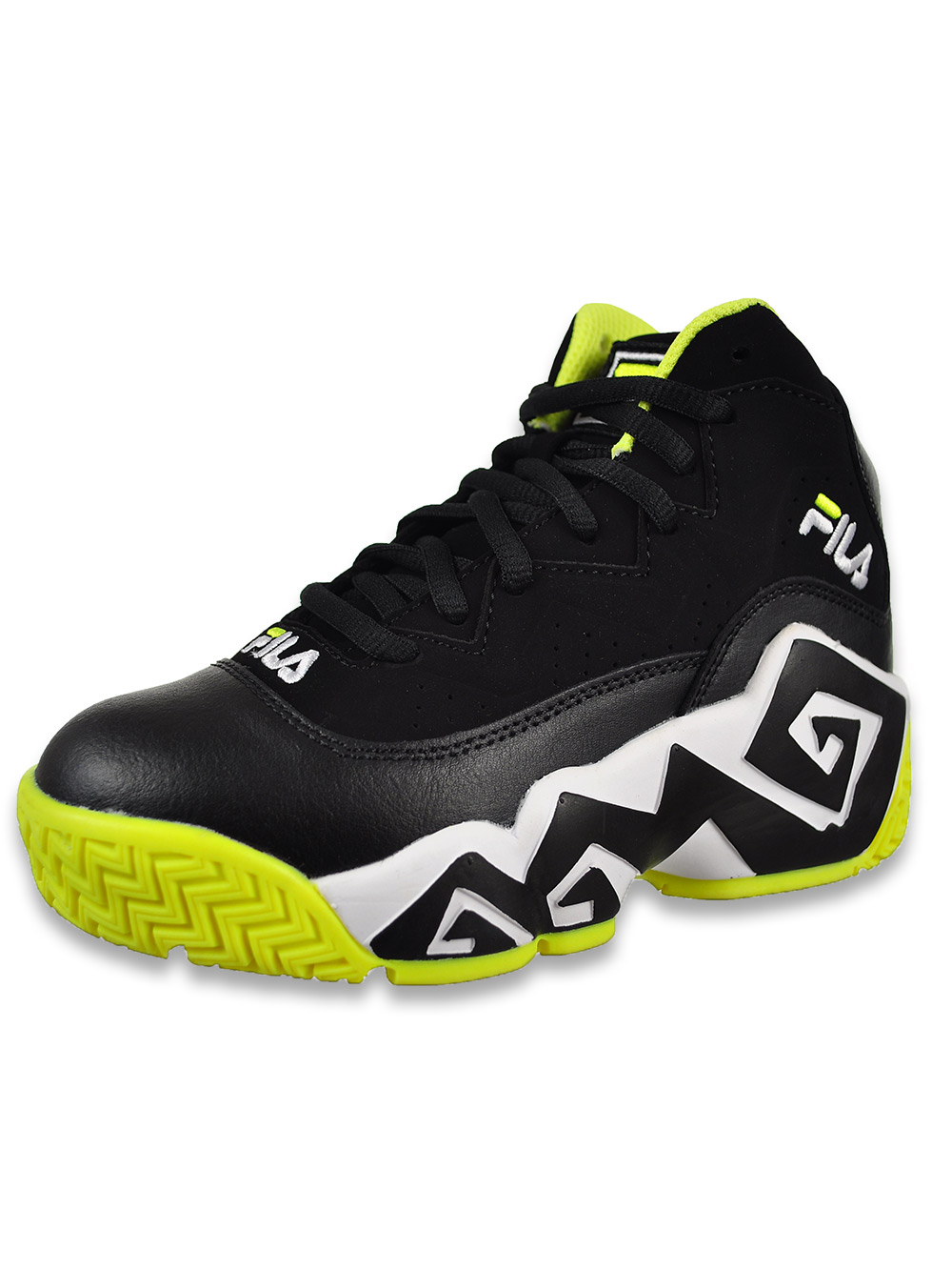 Fila Boys' MB Hi-Top Sneakers (Sizes 12 - 3) - Walmart.com