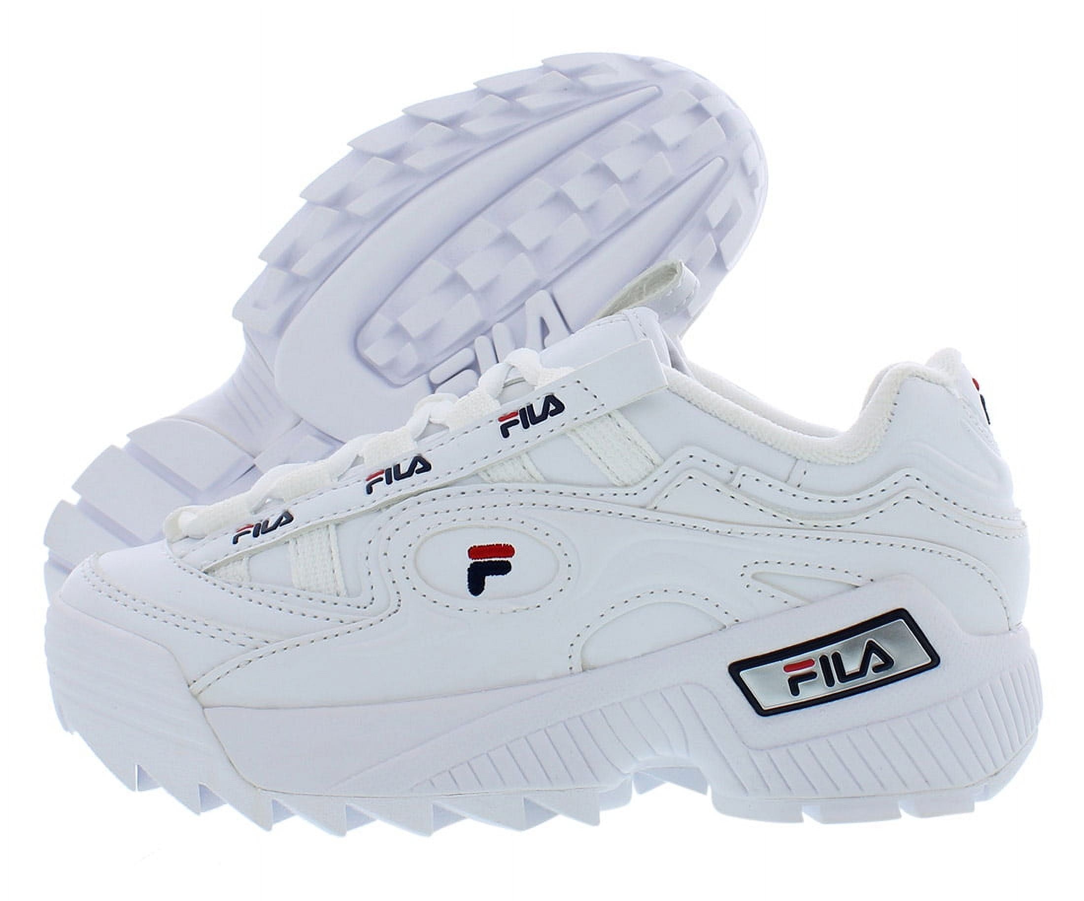 Fila D-Formation Boys Shoes Size 2.5, Color: White/Navy - Walmart.com