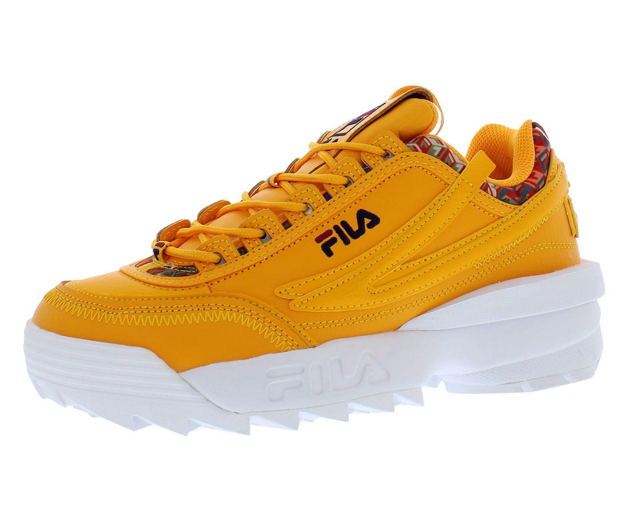 Fila Disruptor II Exp Cubic Womens Shoes Size 11, Color: Orange/White ...