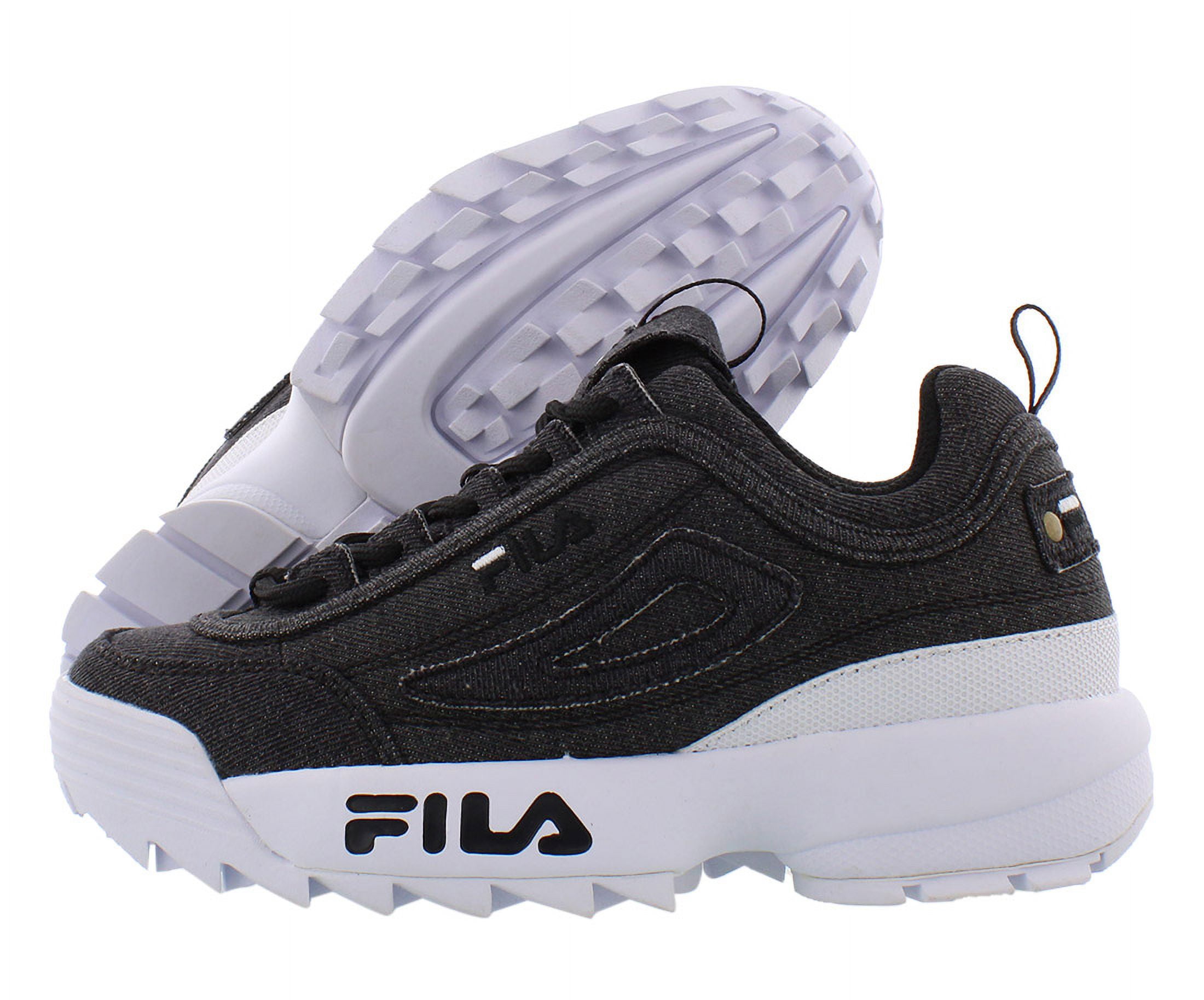 Fila Disruptor Ii Denim Boys Shoes Size 4, Color: Charcoal - Walmart.com