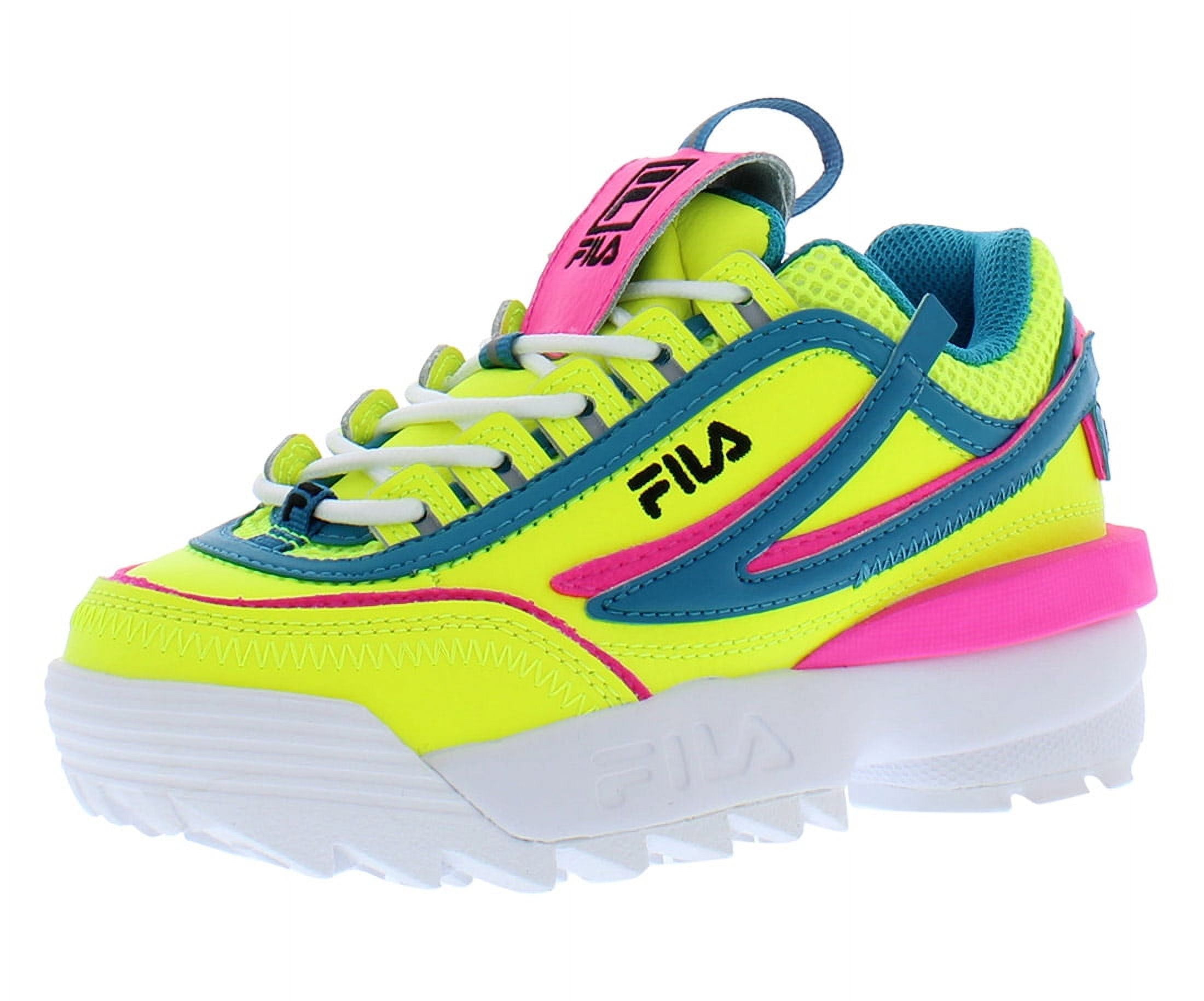 Fila Disruptor Ii Exp Girls Shoes Size 11, Color: Neon/Blue - Walmart.com