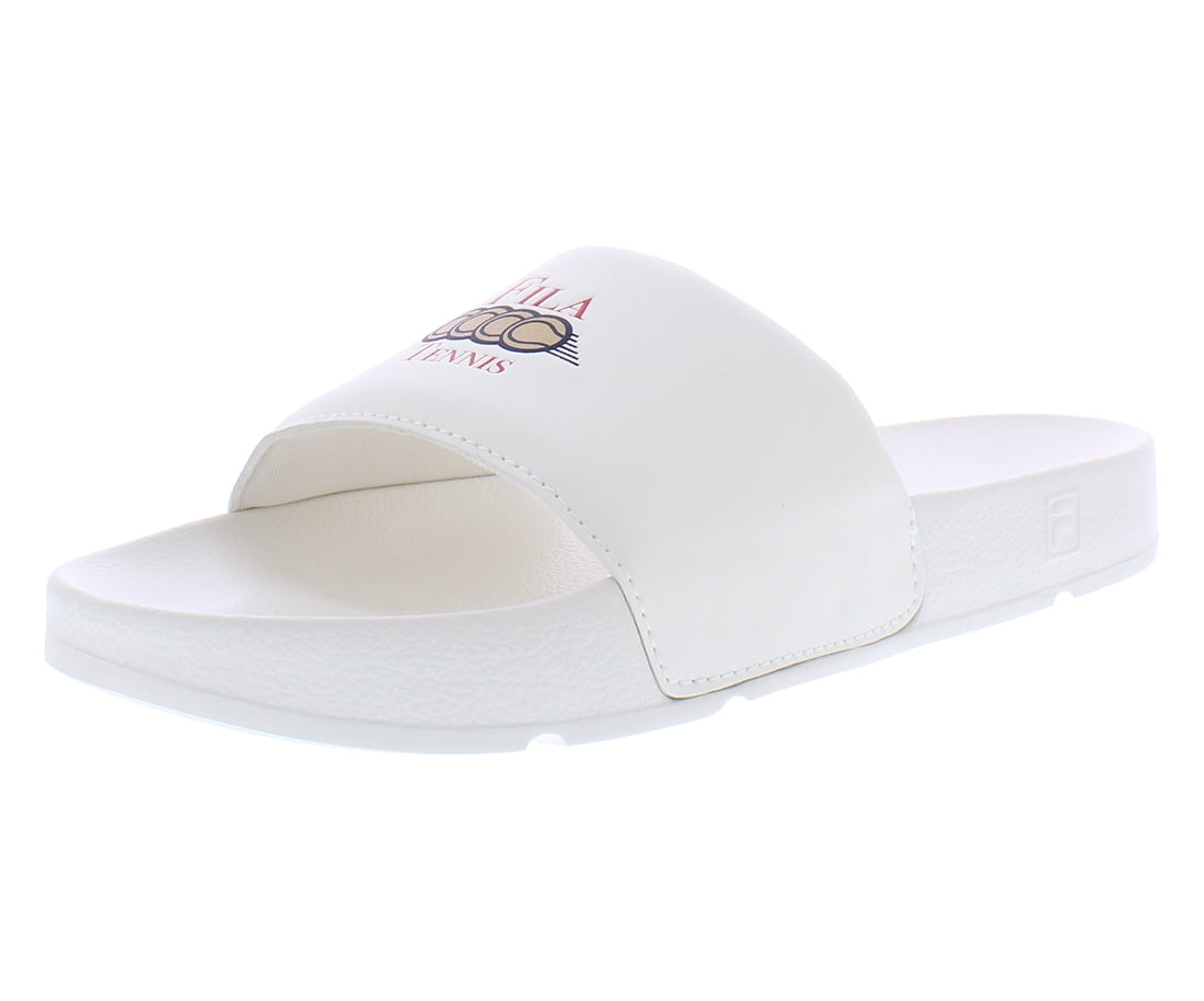 Fila Drifter CC Slide Mens Shoes Size 7, Color: Gardenia/Gardenia/Gold ...