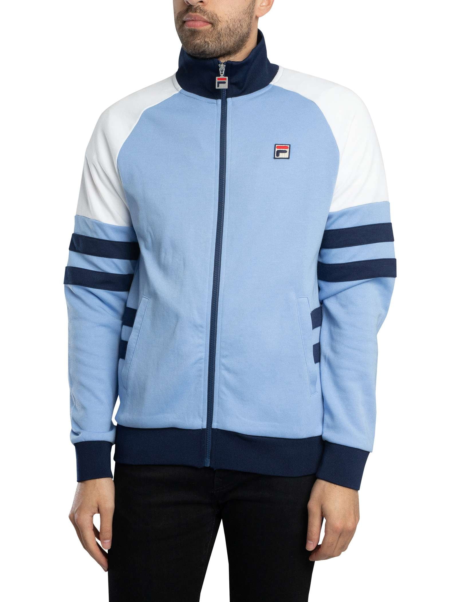 Fila Founder 2 Cut & Sew Track Jacket, Blue - Walmart.com