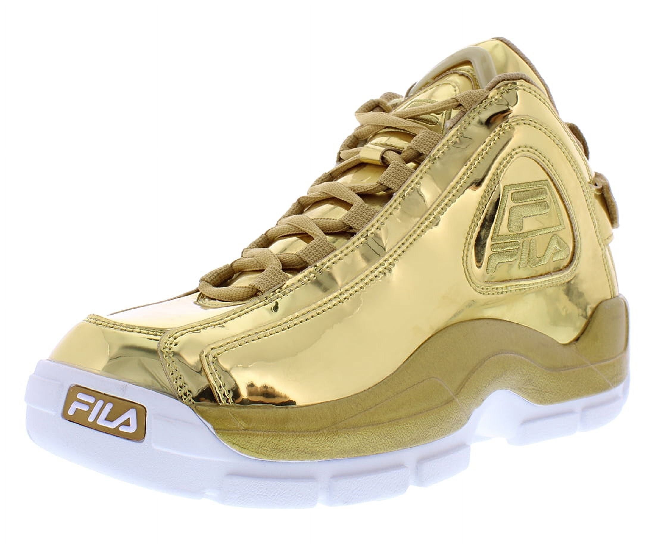 Fila Grant Hill 2 Metallic Mens Shoes Size 6, Color: Metallic Gold ...