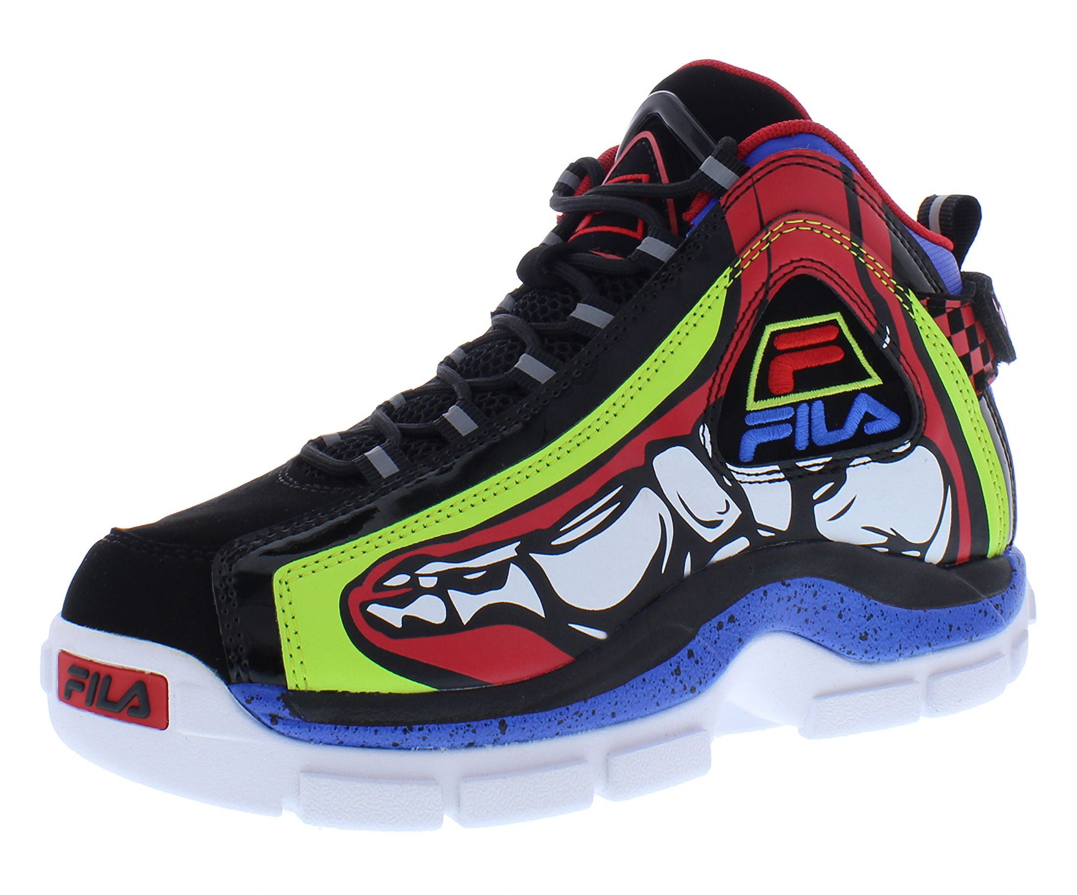 Fila Grant Hill 2 Racing Boys Shoes Size 5.5, Color: Multicolor ...