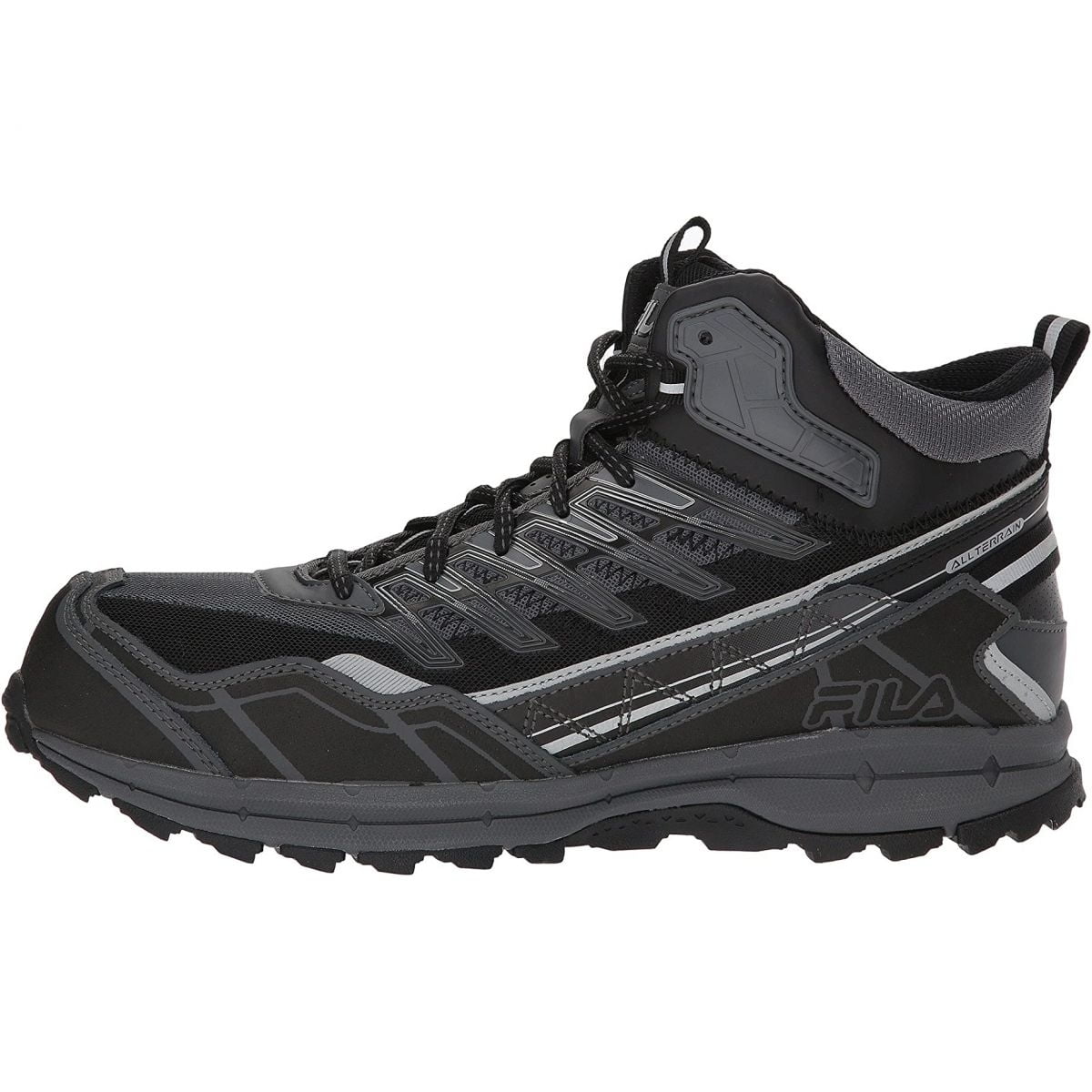 Fila Hail Storm 3 Mid Composite Toe Work Shoes Black Size CT CSRK/BLK ...