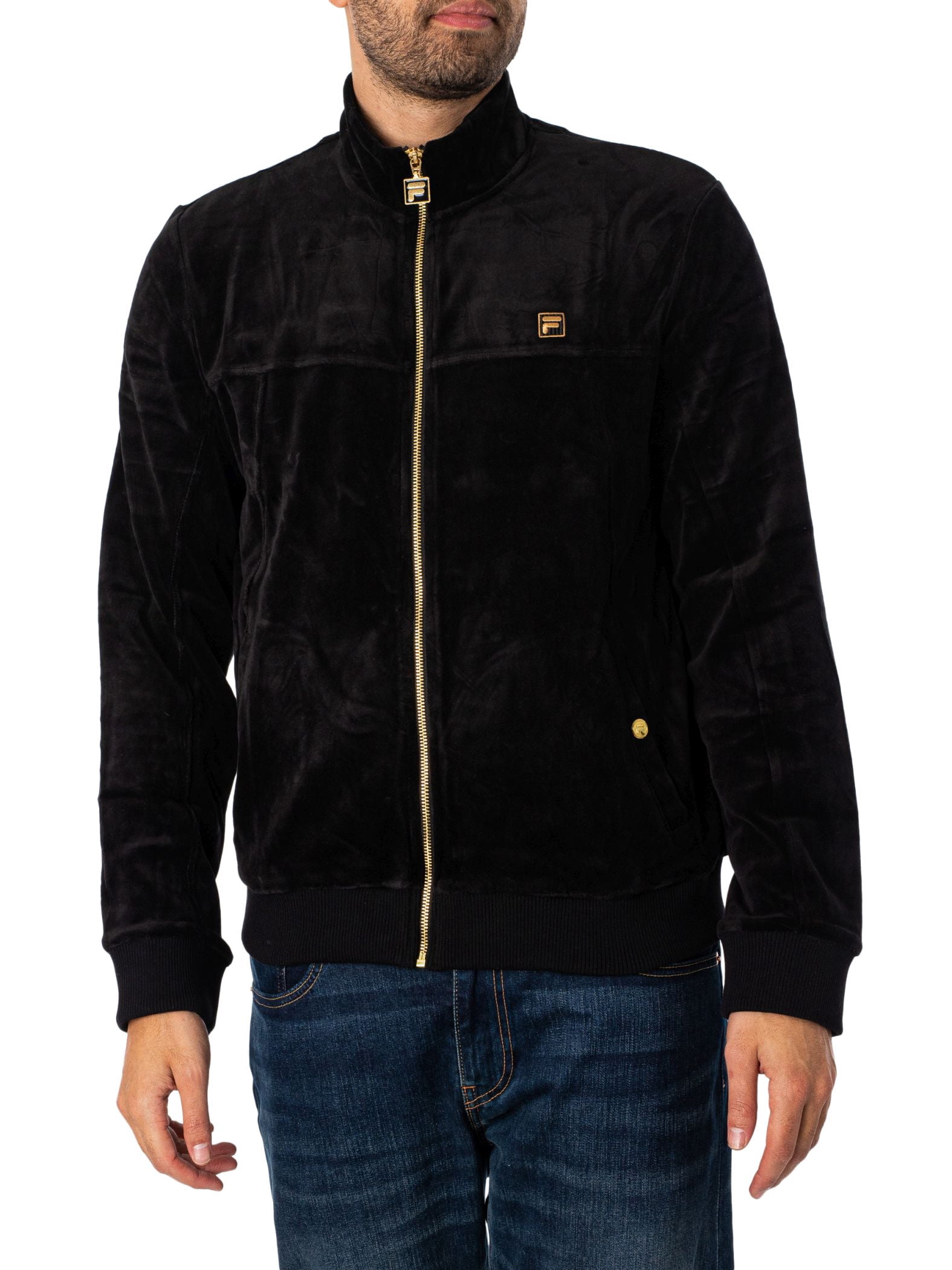 Fila Killian Archive Track Jacket, Black - Walmart.com