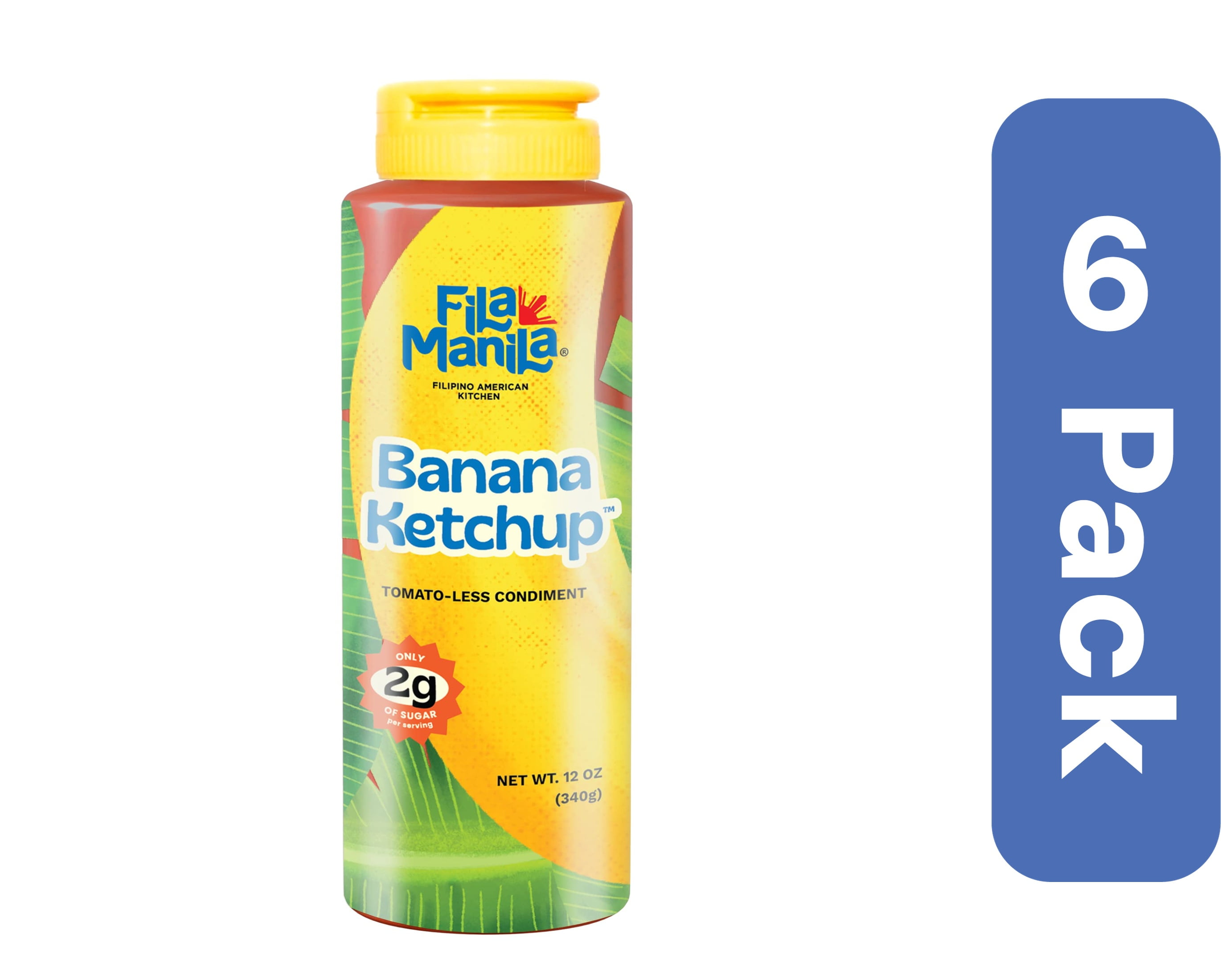 Fila Manila Banana Ketchup 12 oz (Pack of 6) - Walmart.com