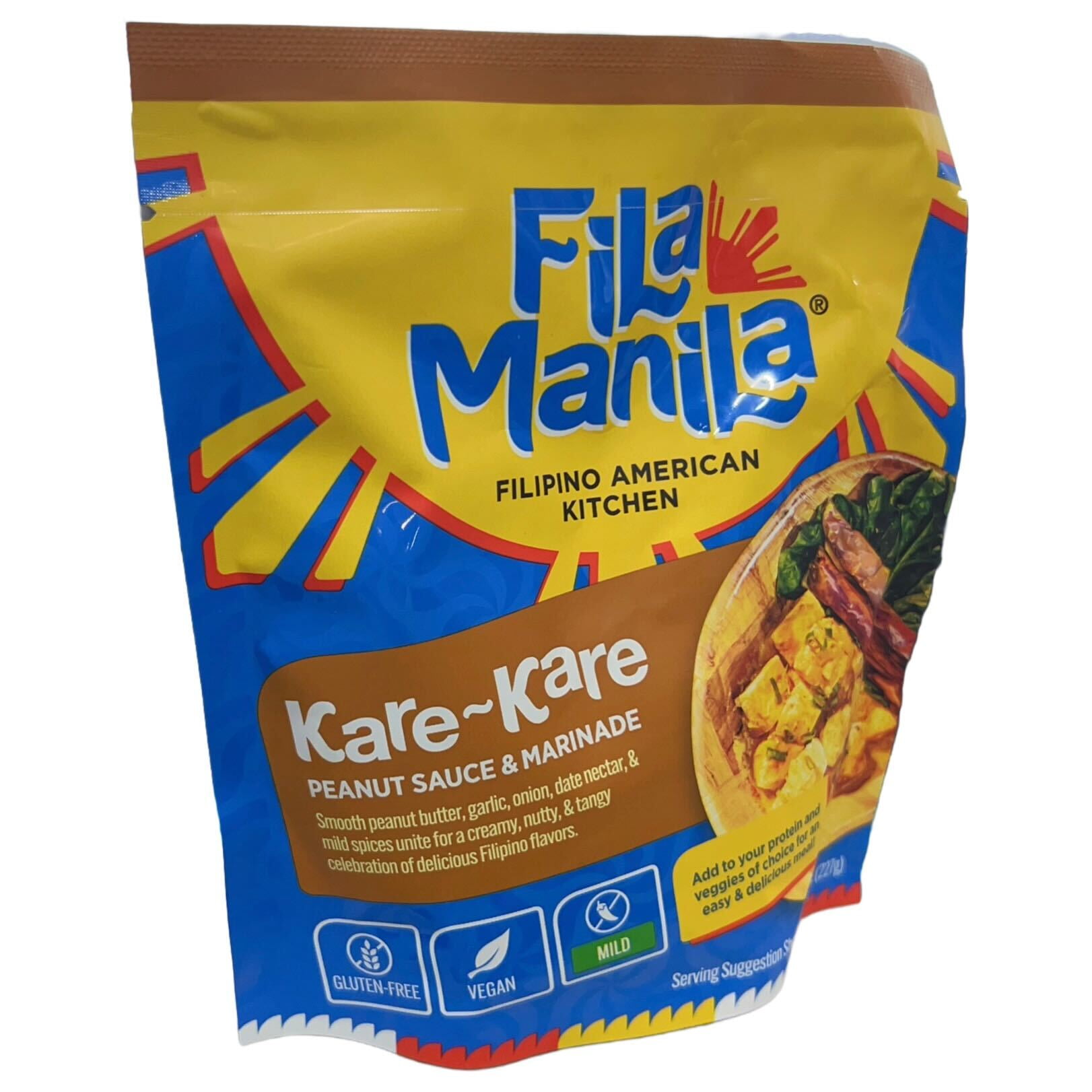 Fila Manila Kare ~ Kare Filipino Peanut Sauce & Marinade, 8 Oz - Pack ...