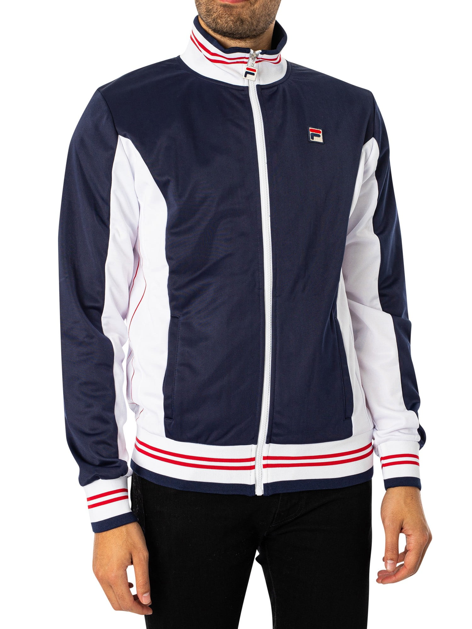 Fila Manne Track Jacket, Blue - Walmart.com