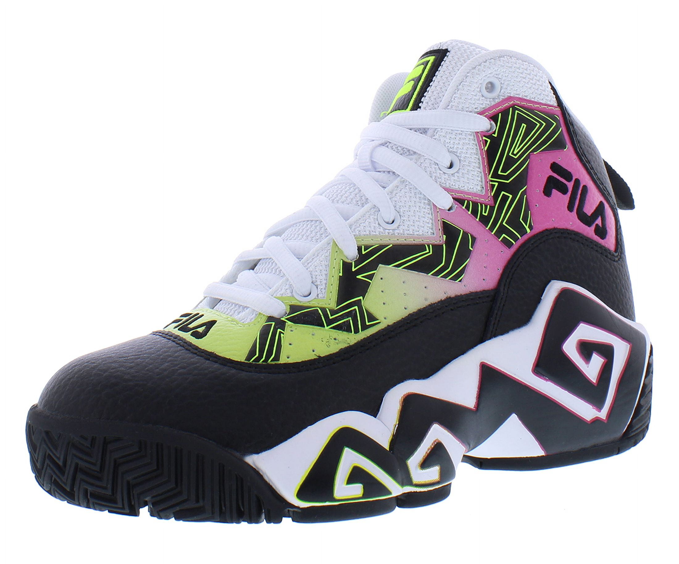 Fila Mb Girls Shoes Size 3.5, Color: Black/Pink/Neon - Walmart.com