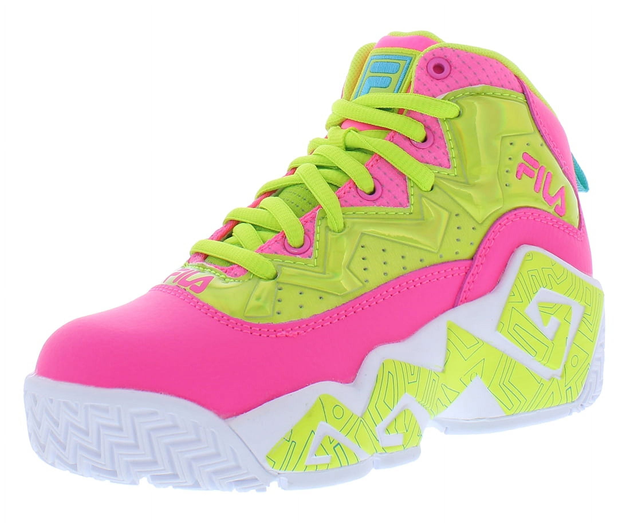 Fila Mb Night Walk Girls Shoes Size 13.5, Color: Pink/Yellow - Walmart.com