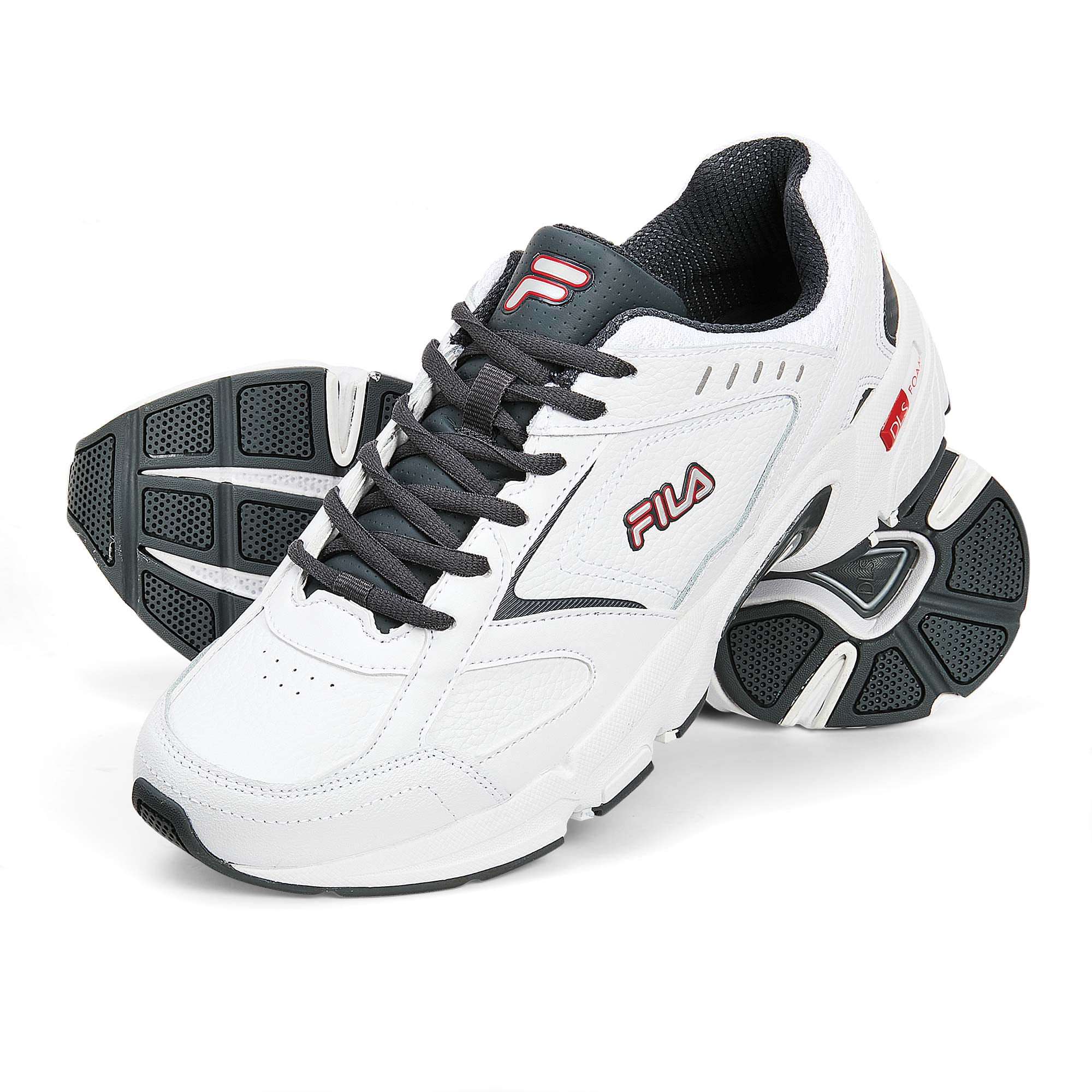 Fila Memory Decimus 5 Mens Shoes Size 8, Color: White/Grey - Walmart.com